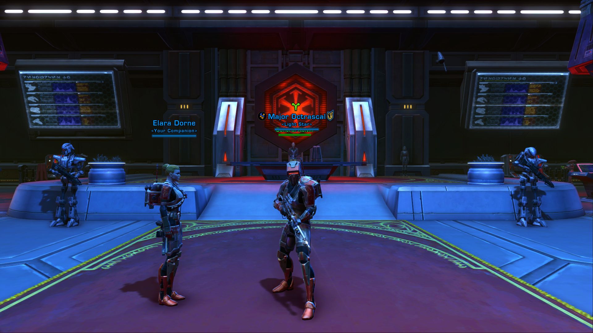 My trooper strolling into imperial intelligence on Nar Shaddaa | Scrolller
