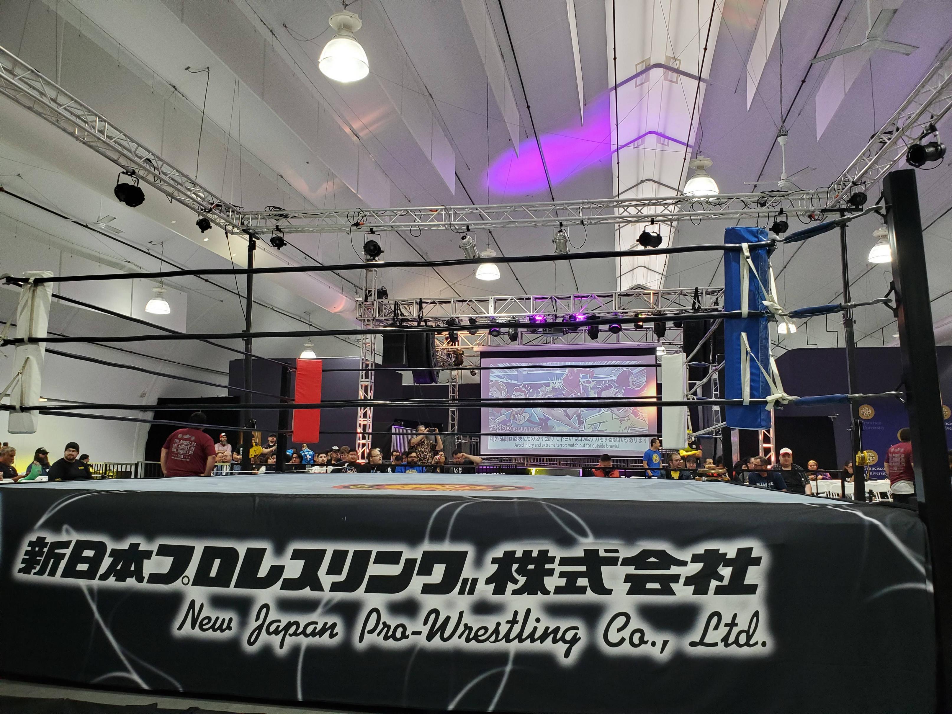 My view for tonight! NJPW Super J Cup! | Scrolller