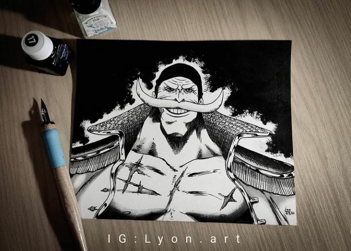 My whitebeard fanart (on sale) | Scrolller