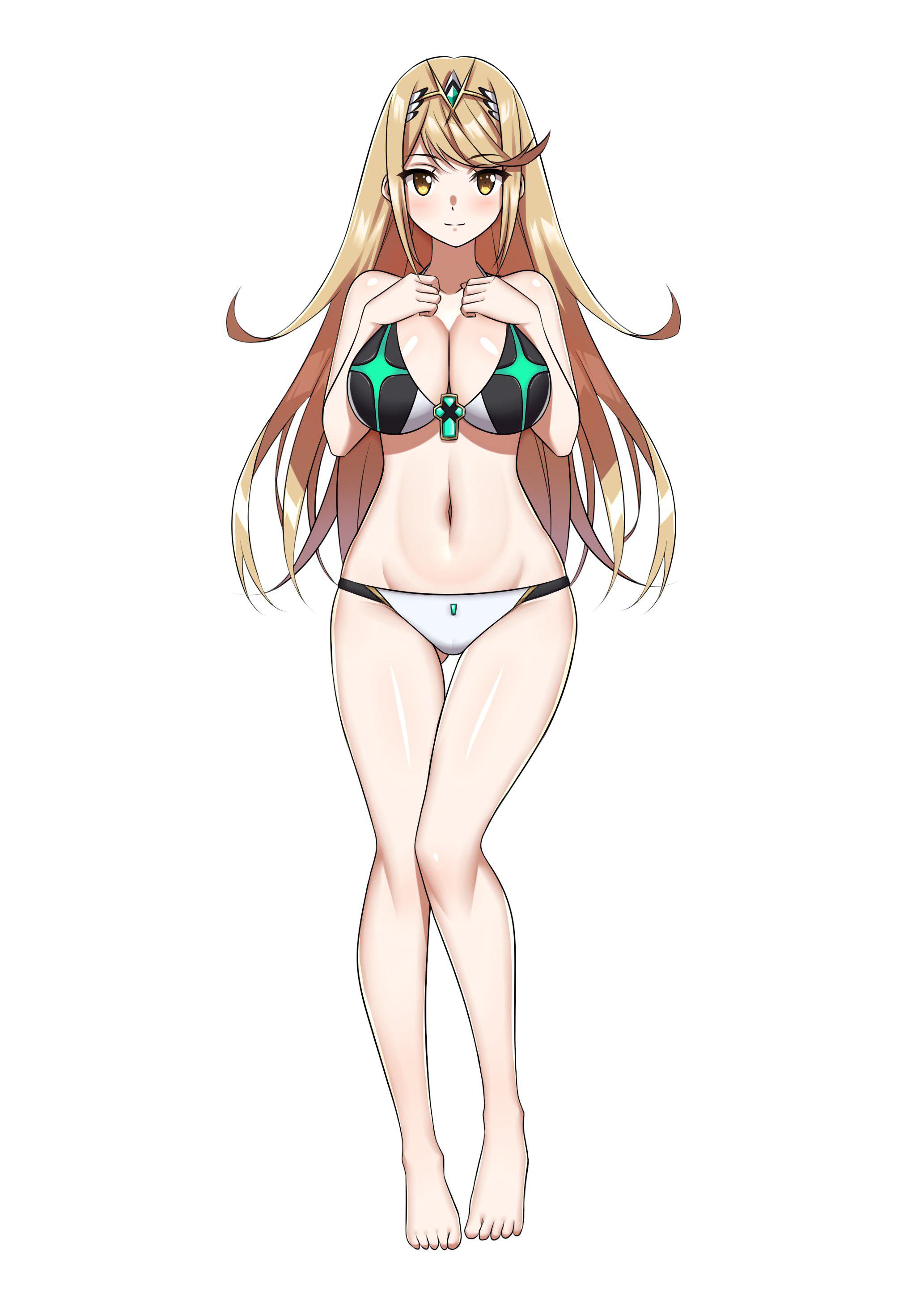 Mythra in her bikini | Scrolller