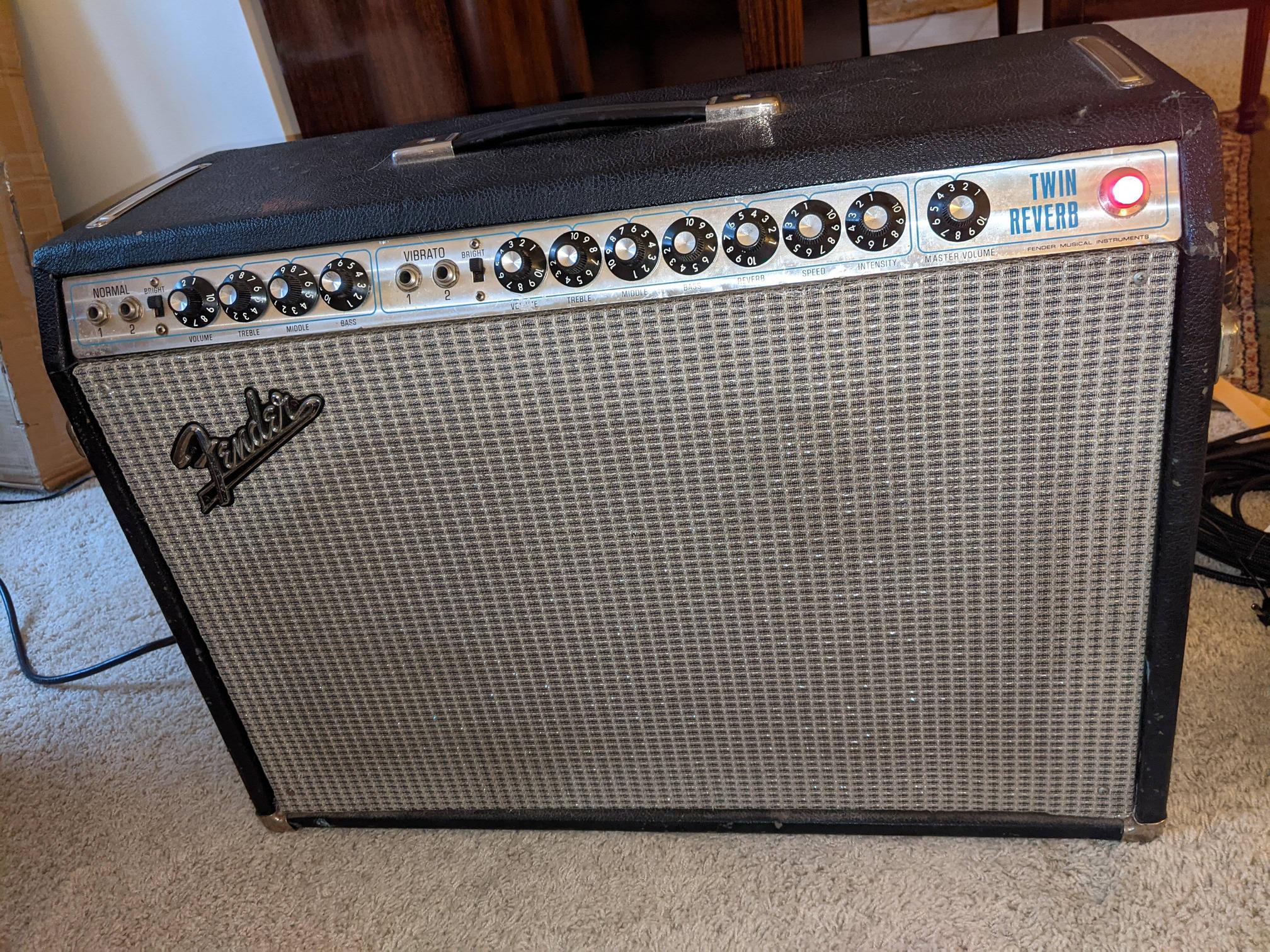 NAD: 1972 Fender Twin Reverb SF | Scrolller