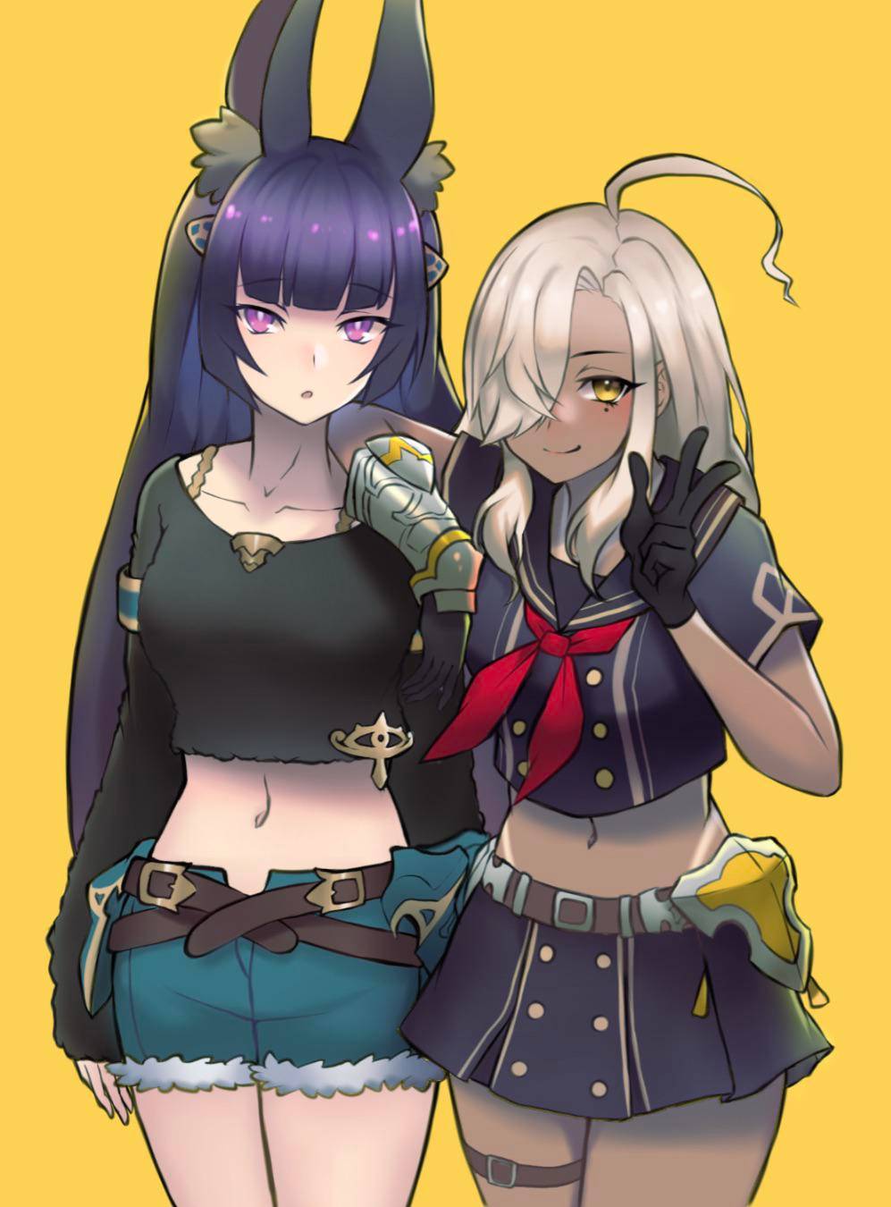 Nadine and Linnea - Outfit swap | Scrolller