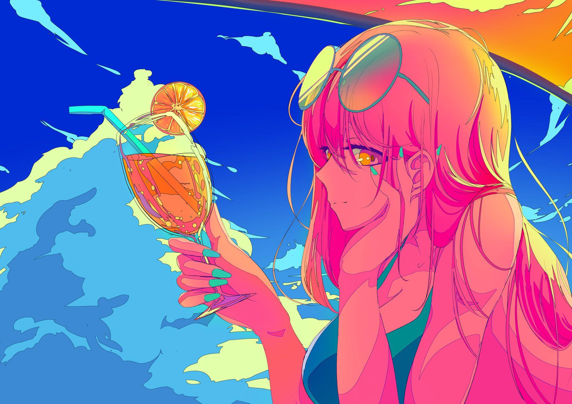 🍊Nami enjoying orange juice from her tree 🍊@BerryVerrine Twitter | Scrolller