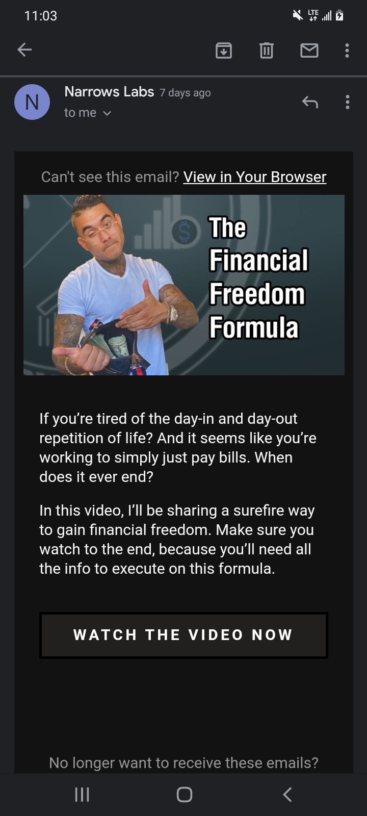 Narrows Labs really fell off the deep end | Scrolller