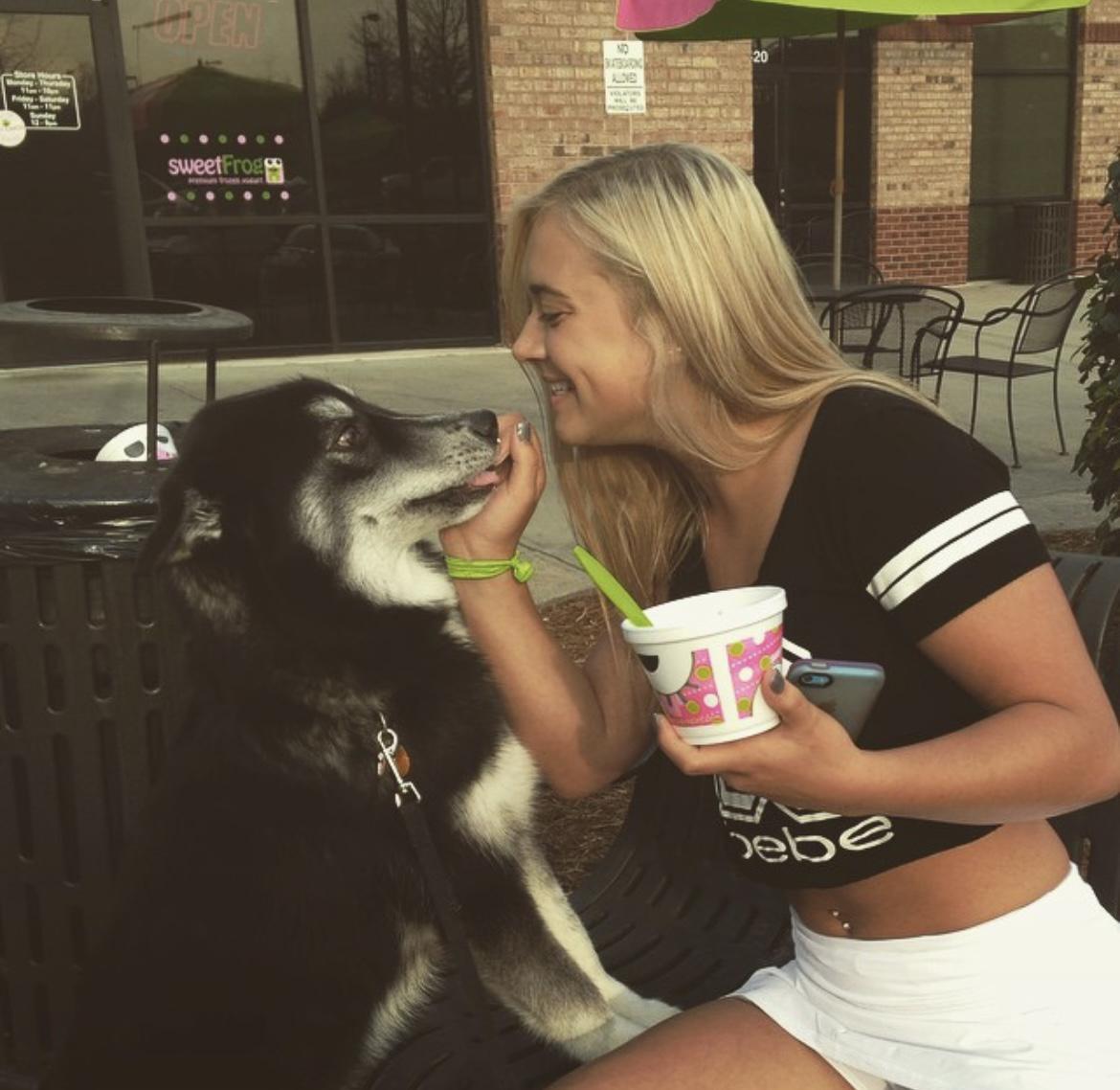 NASCAR driver Natalie Decker with a belly ring | Scrolller