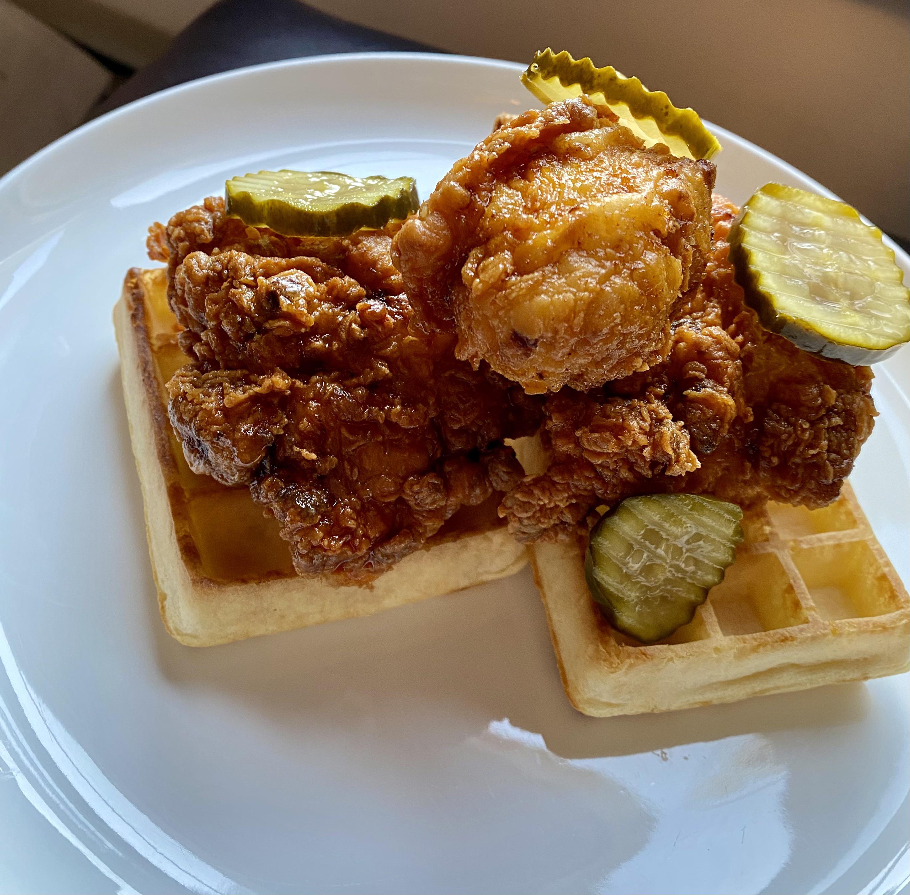 Nashville Hot Chicken and Waffles | Scrolller