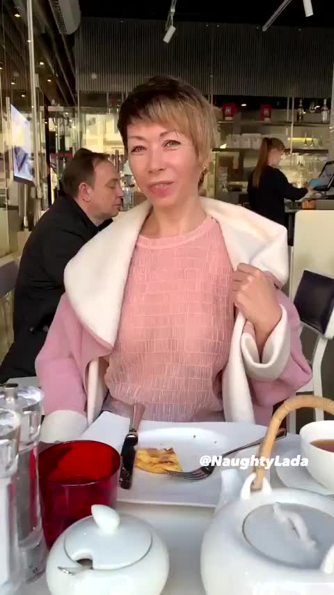 NaughtyLada Breakfast time | Scrolller