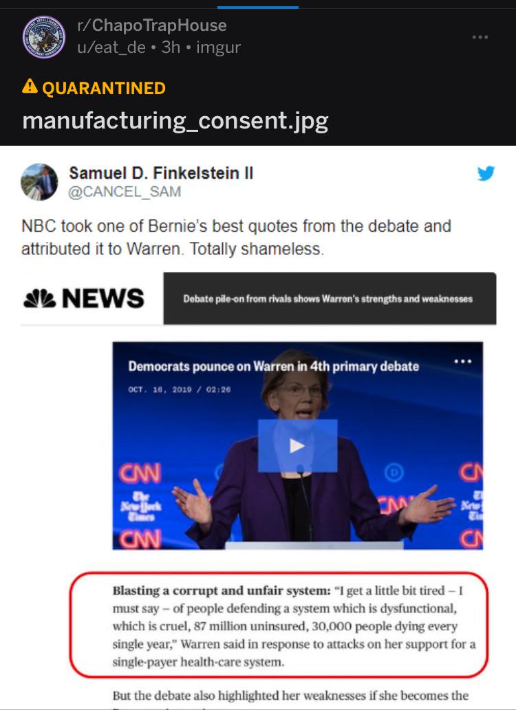 NBC back on their bullshit | Scrolller