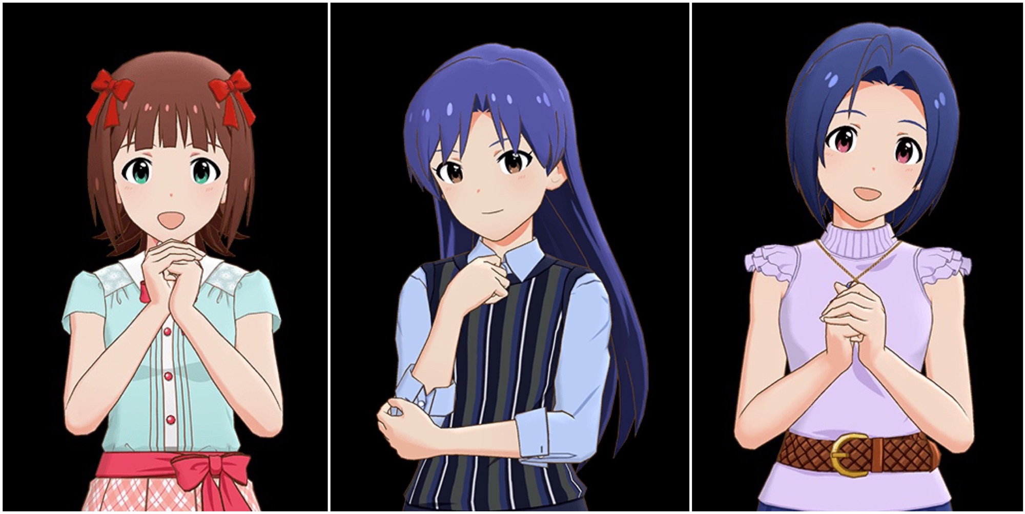 Nearly confirmed idolm@ster collab ship girls - Haruka, Chihaya, Azusa | Scrolller