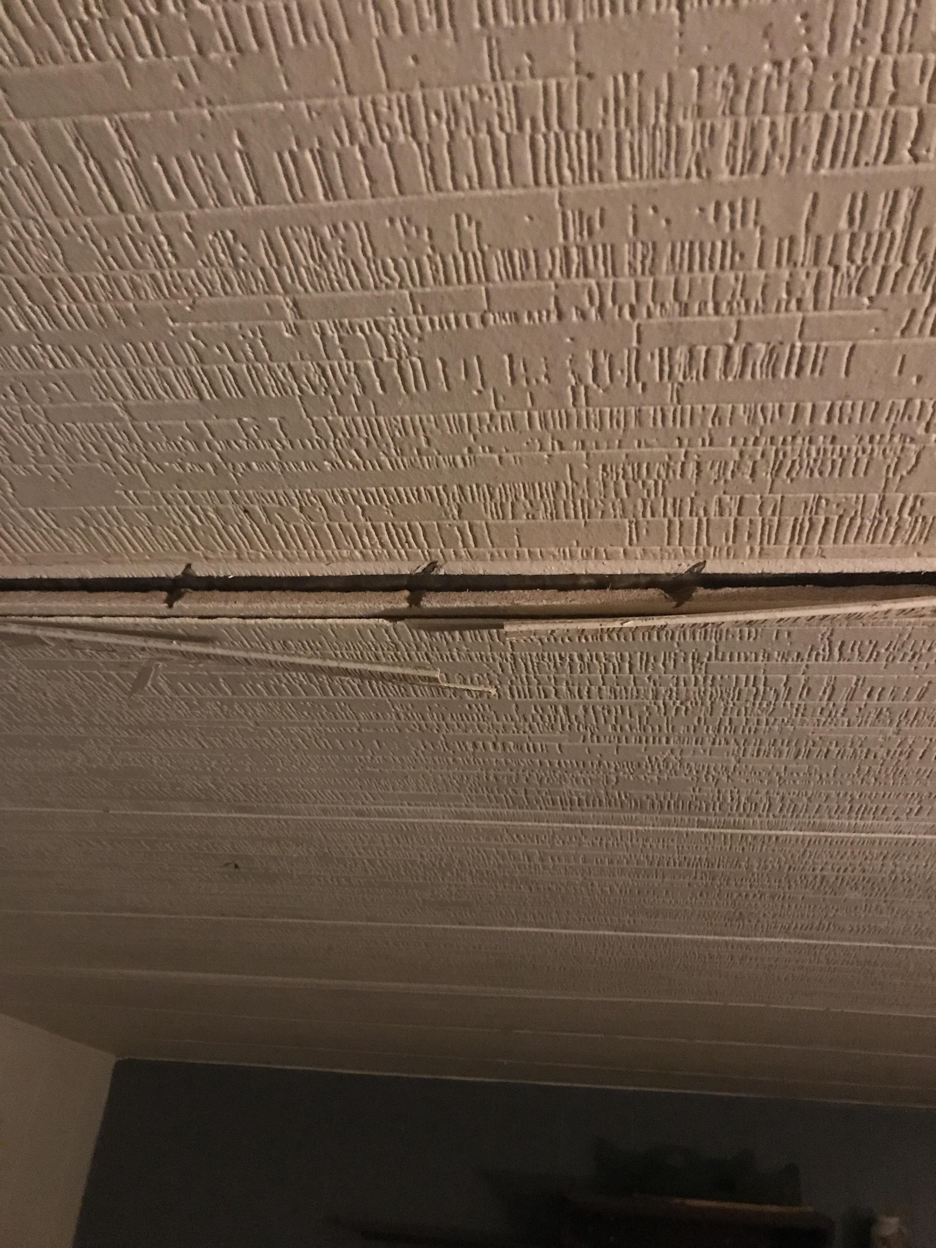 Need advice what should I do to prevent more of my roof from falling ... Need advice what should I do to prevent more of my roof from falling ...