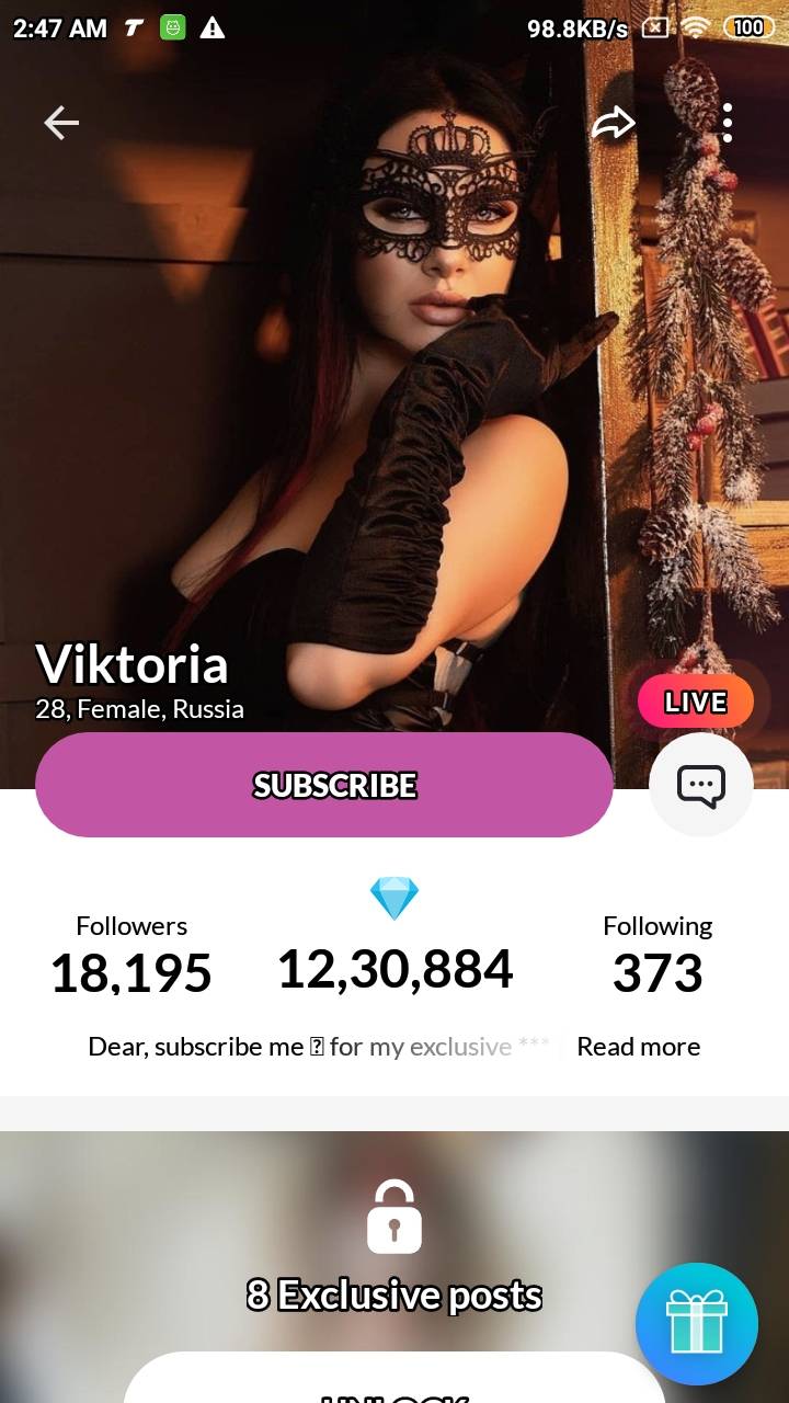 Need her premium video. Please send. | Scrolller