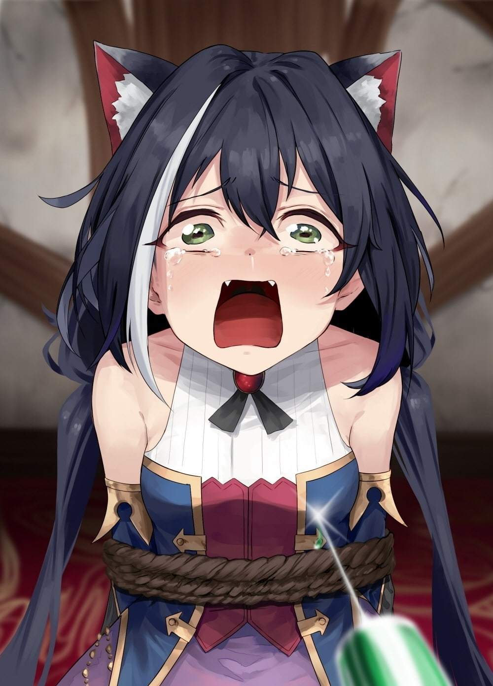 Neko don't like injections | Scrolller