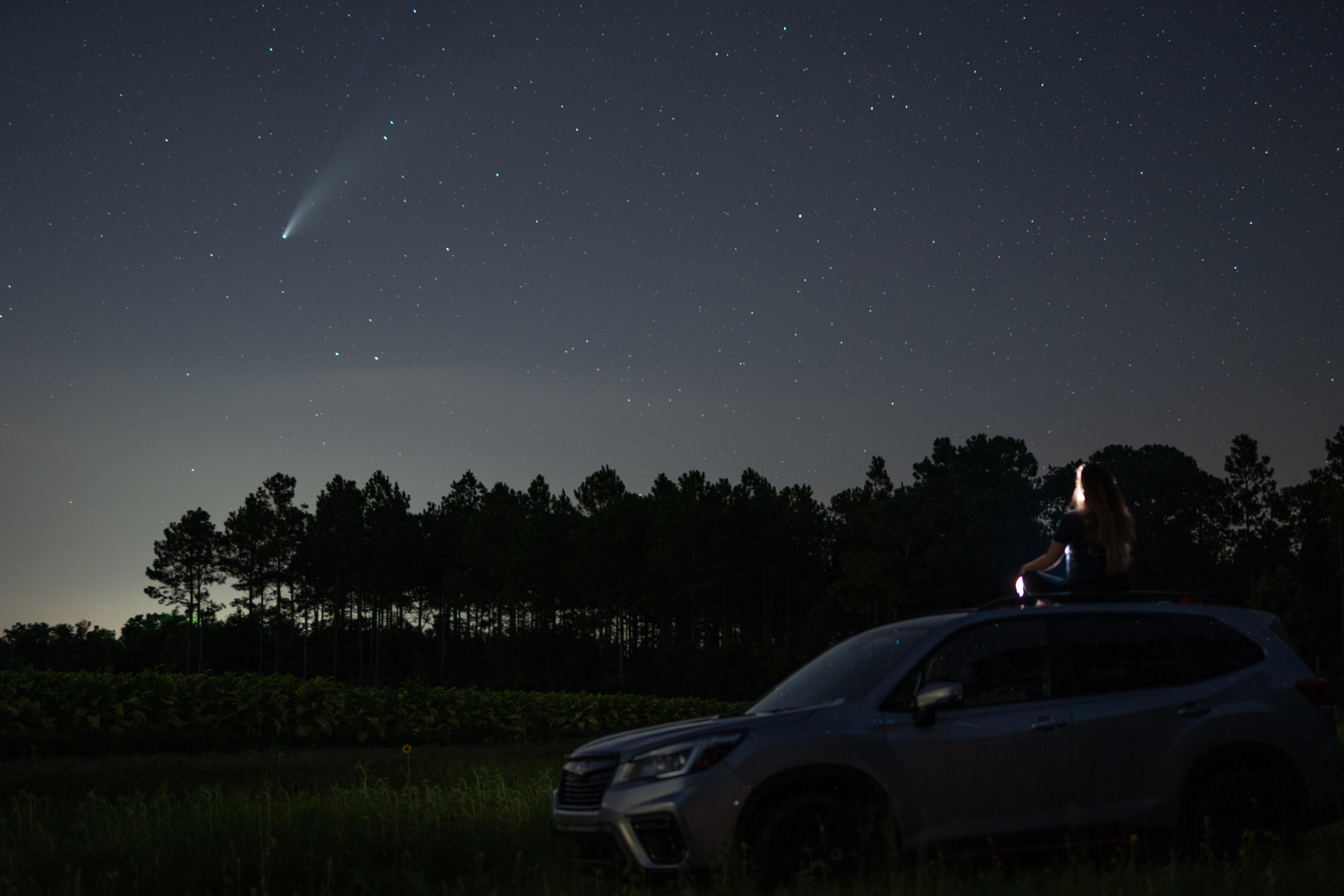 Neowise with the Forester | Scrolller