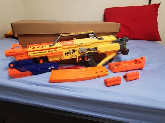 Nerf stampede shellstrike integration | Scrolller