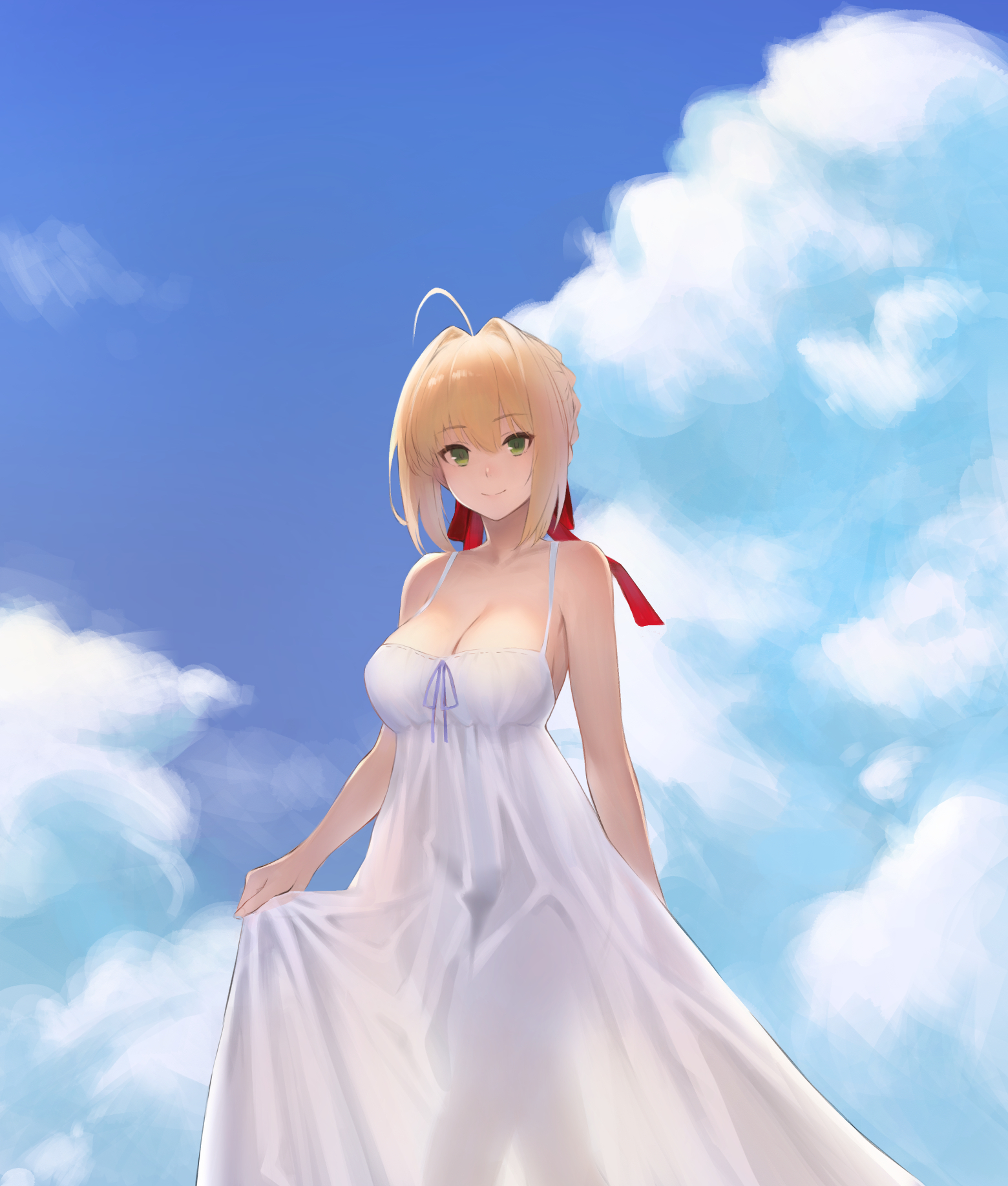 Nero Claudius in Thin Dress [Fate/Extra] | Scrolller
