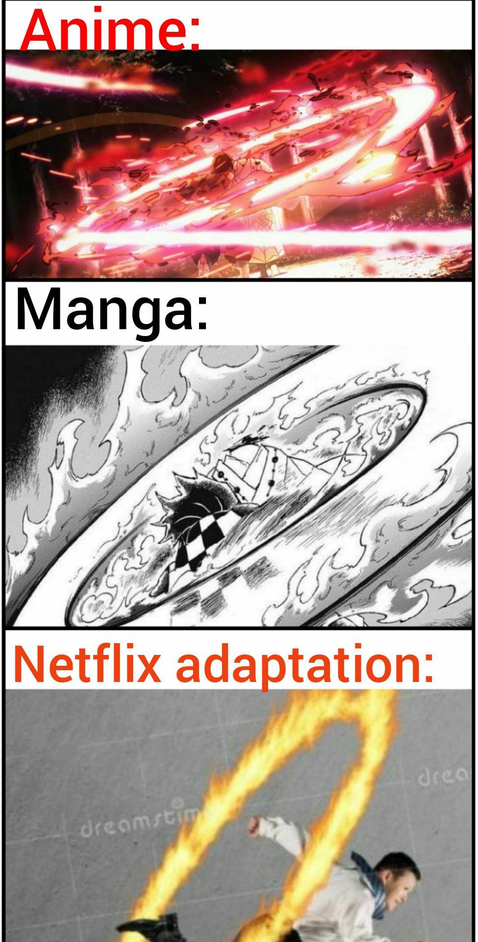 Netflix adaptation for Demon slayer looks good. | Scrolller