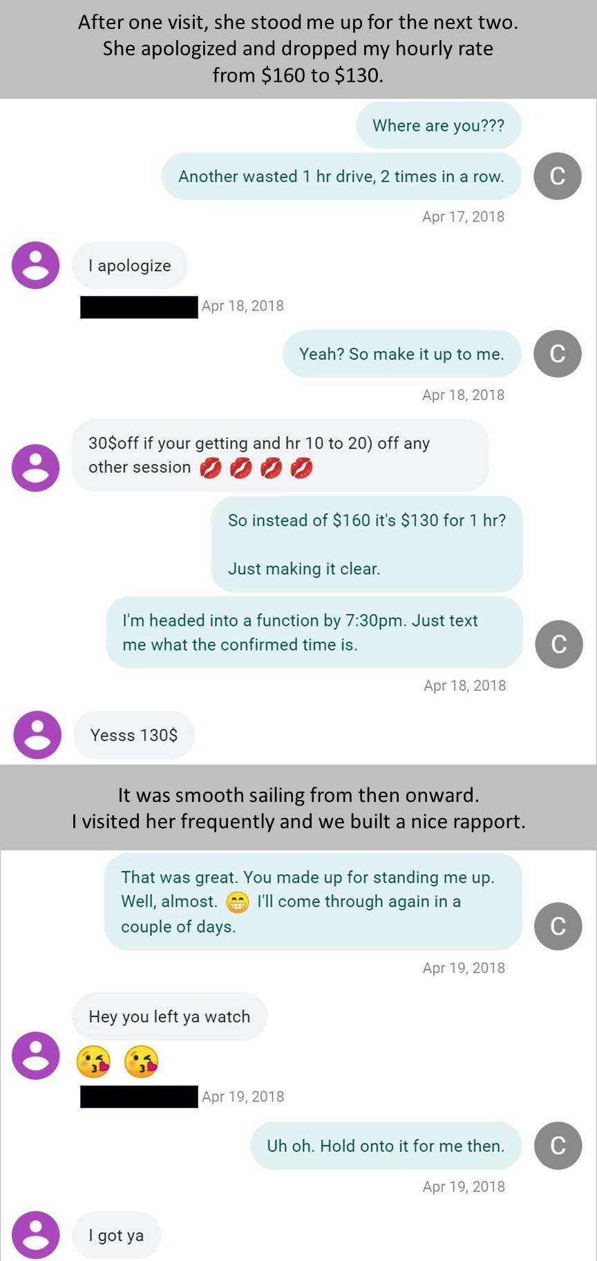 Nevaeh | Rough start but smooth sailing afterward; reduced rate. | Scrolller