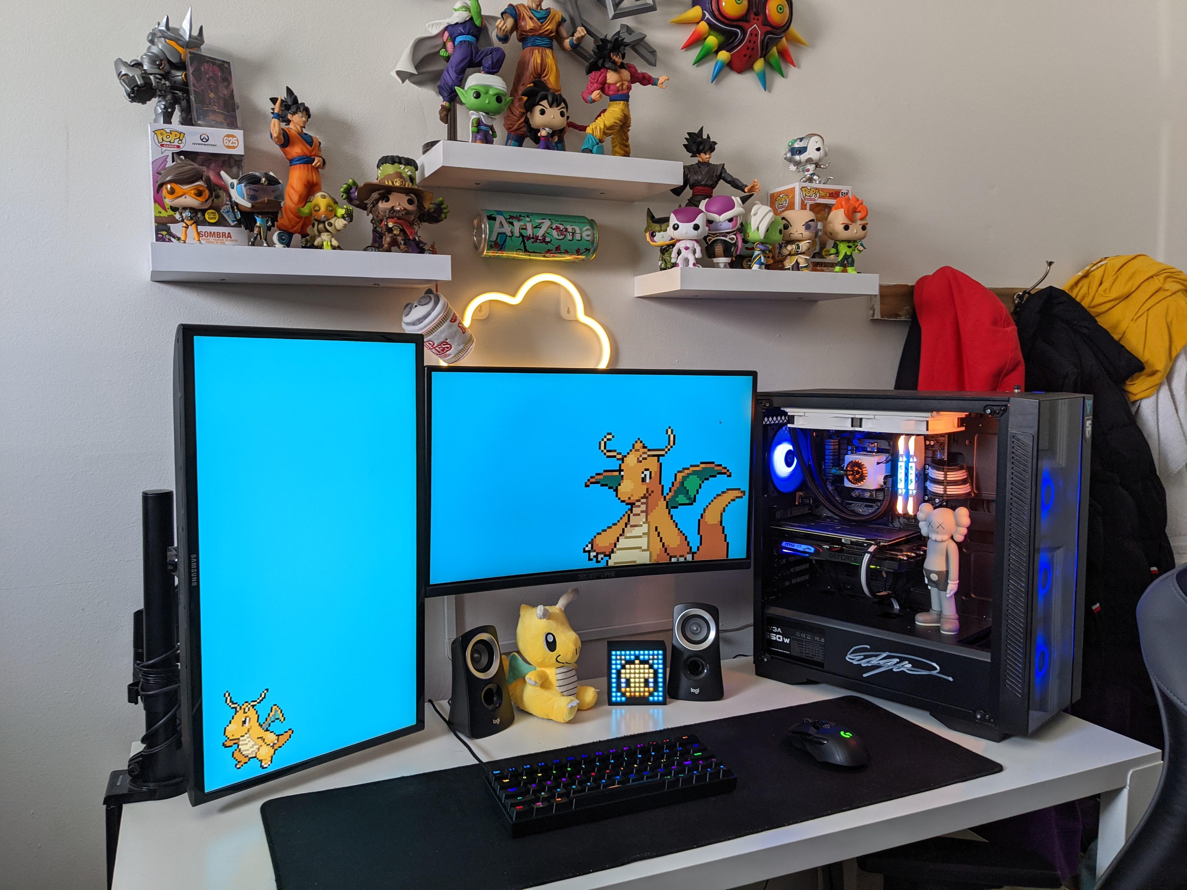 New and improved setup for now...I will take new pics once I upgrade my pc. | Scrolller