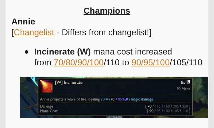 New Annie pbe change | Scrolller