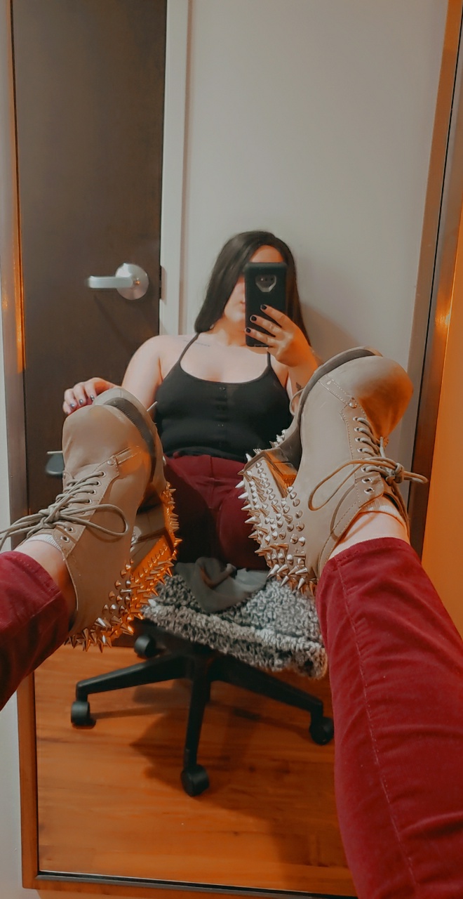 New ball busting shoes~ Whos first in line? | Scrolller