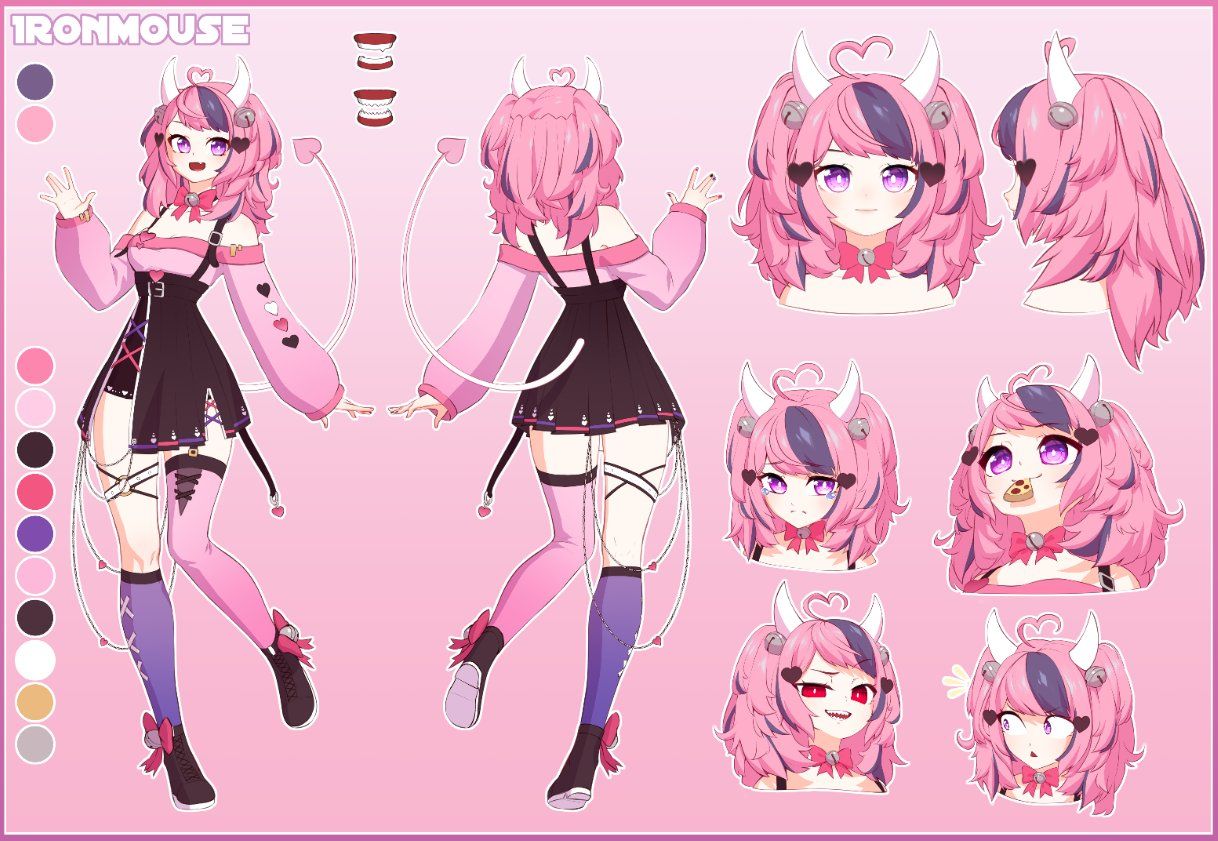 New character reference sheet by TheArtGun | Scrolller