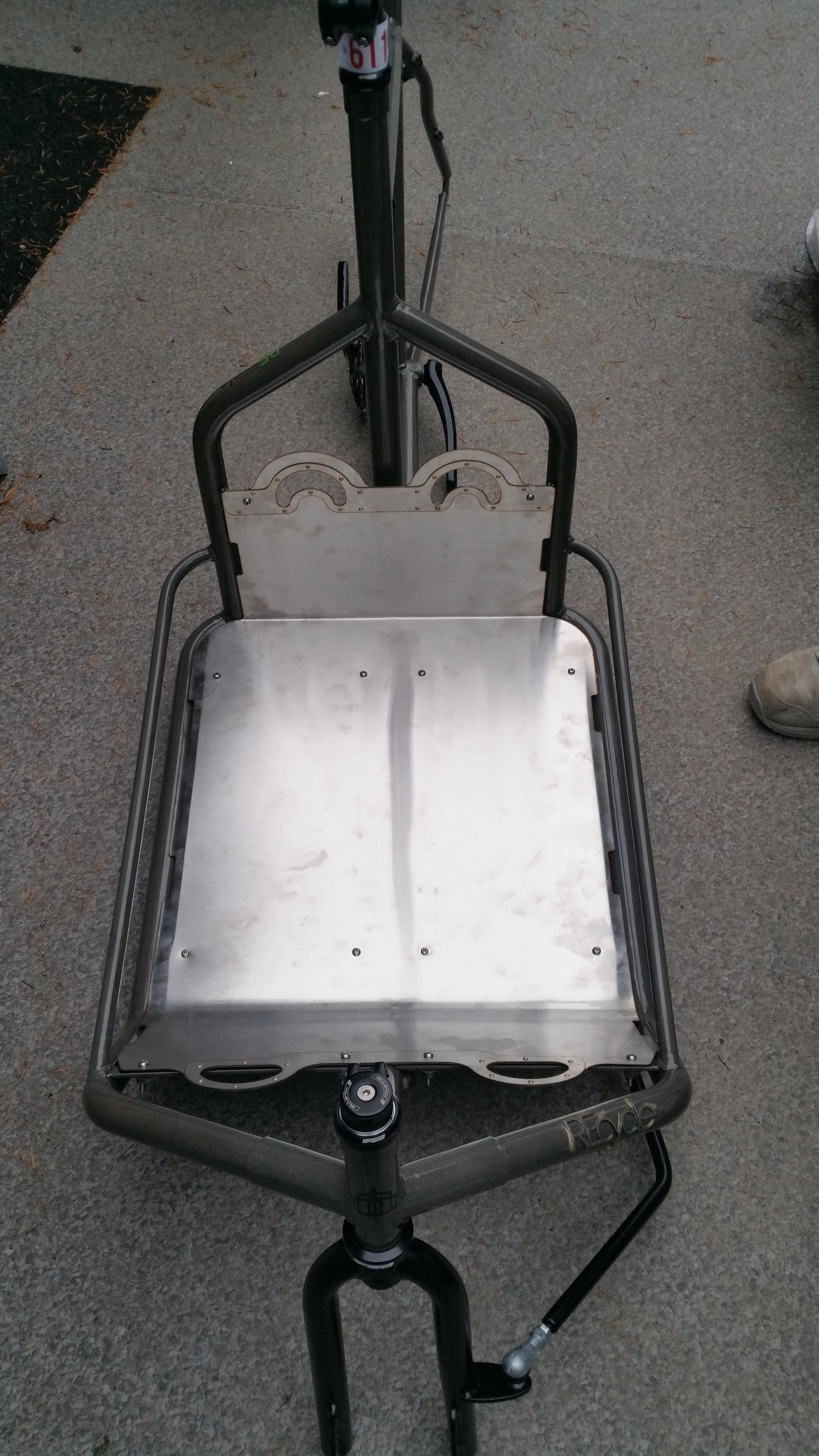 New deck built. Bronte cargo bike. | Scrolller