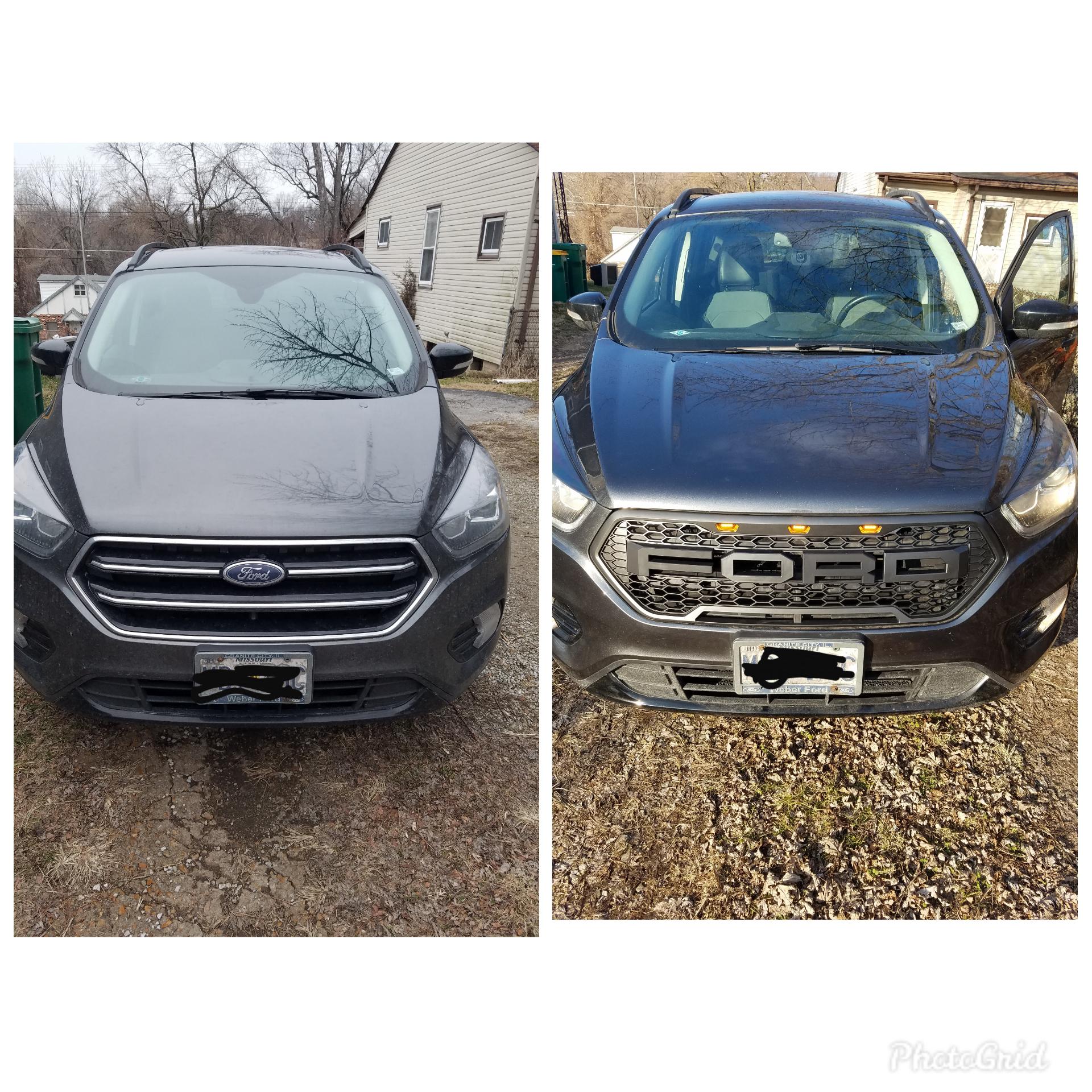 New grille installed on my 17 Titanium | Scrolller