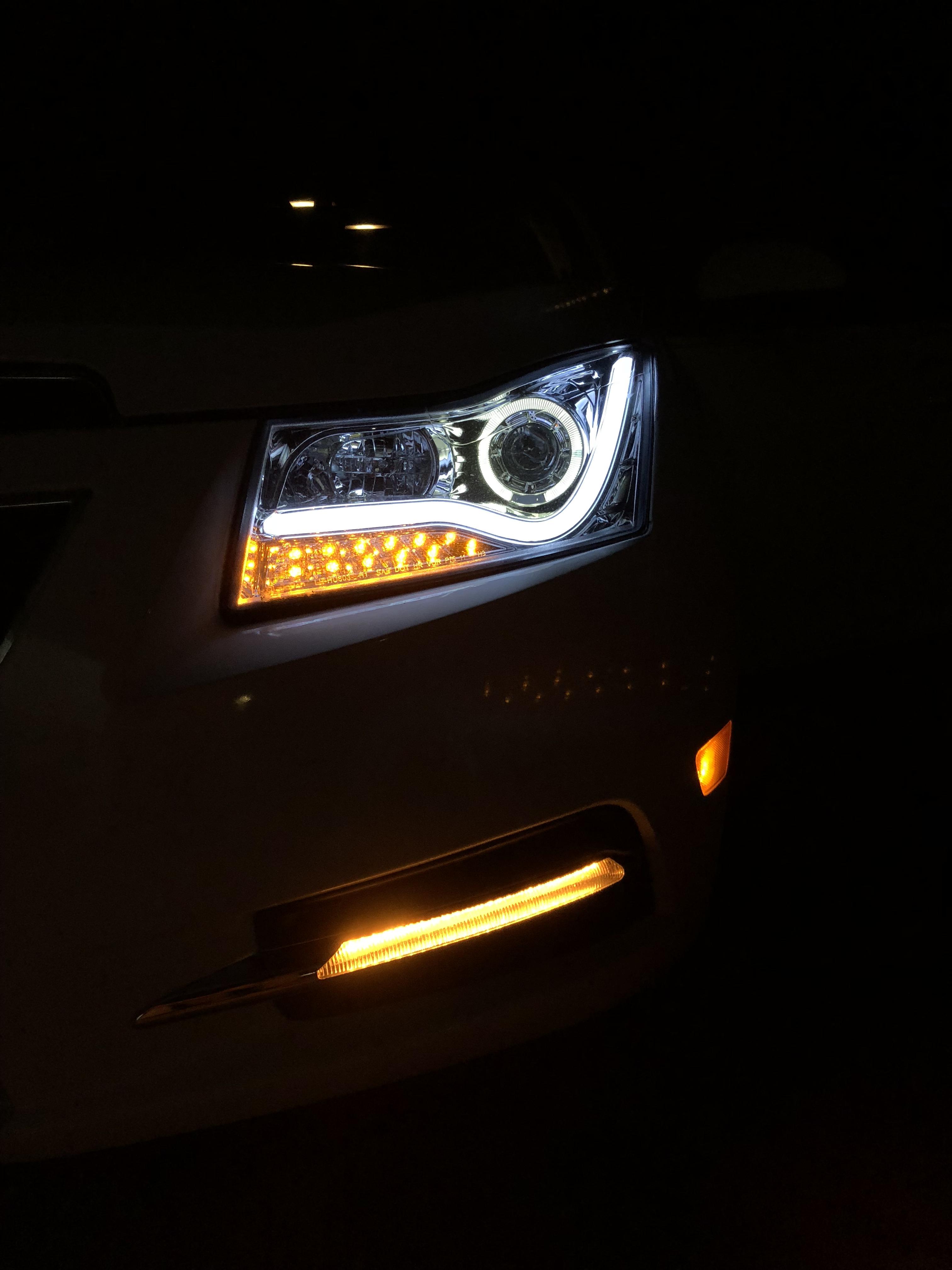 New Headlights paired with DRL/Signal | Scrolller