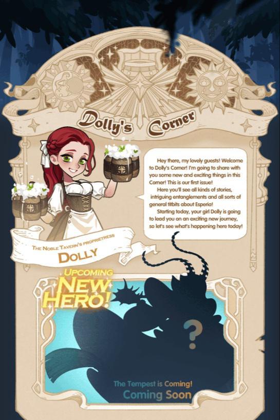 New hero teased in 'Dolly's Corner' on Twitter | Scrolller