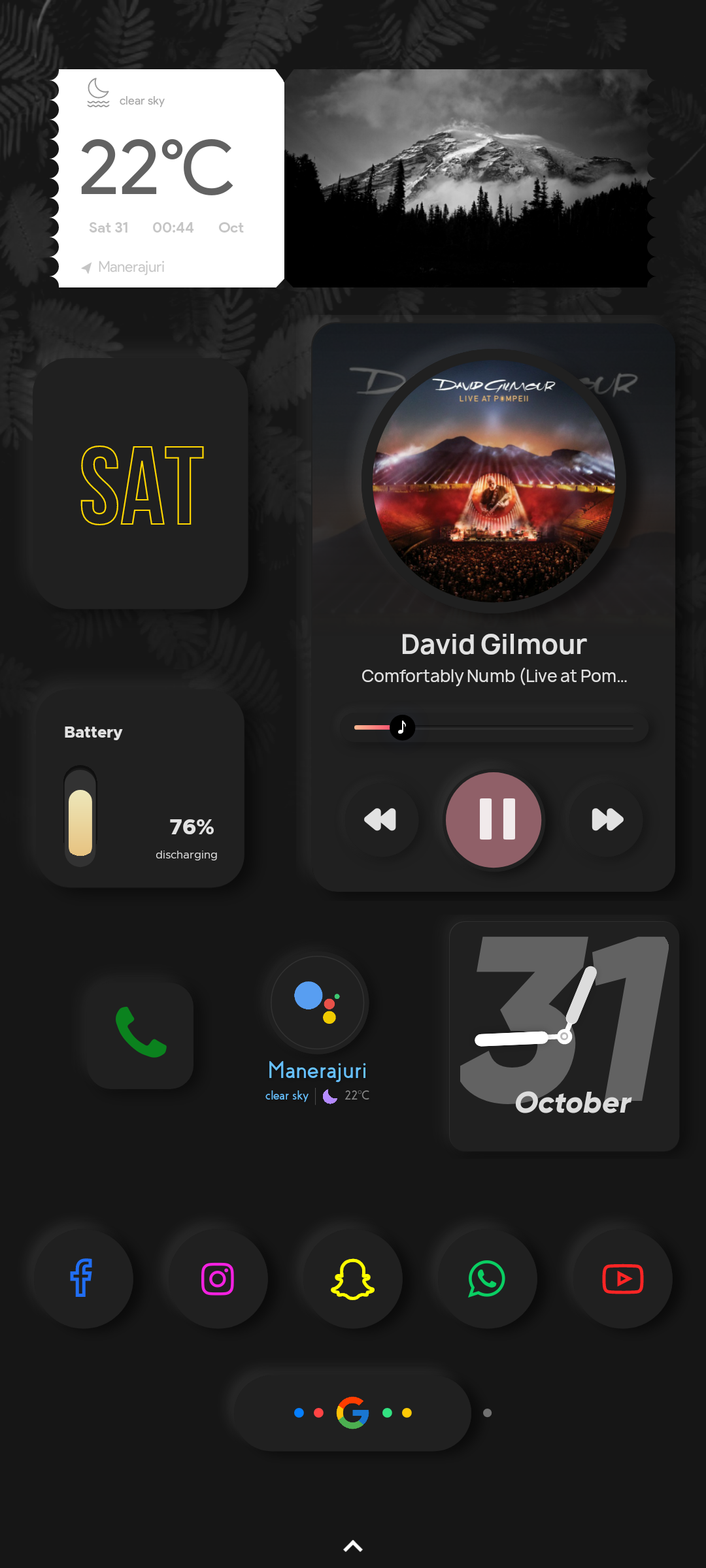 New homescreen setup, loving it. 😁 | Scrolller