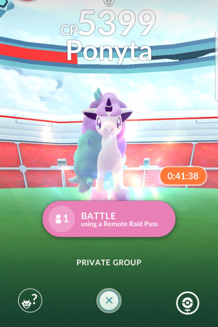 New info - Galar Ponyta in raid! | Scrolller