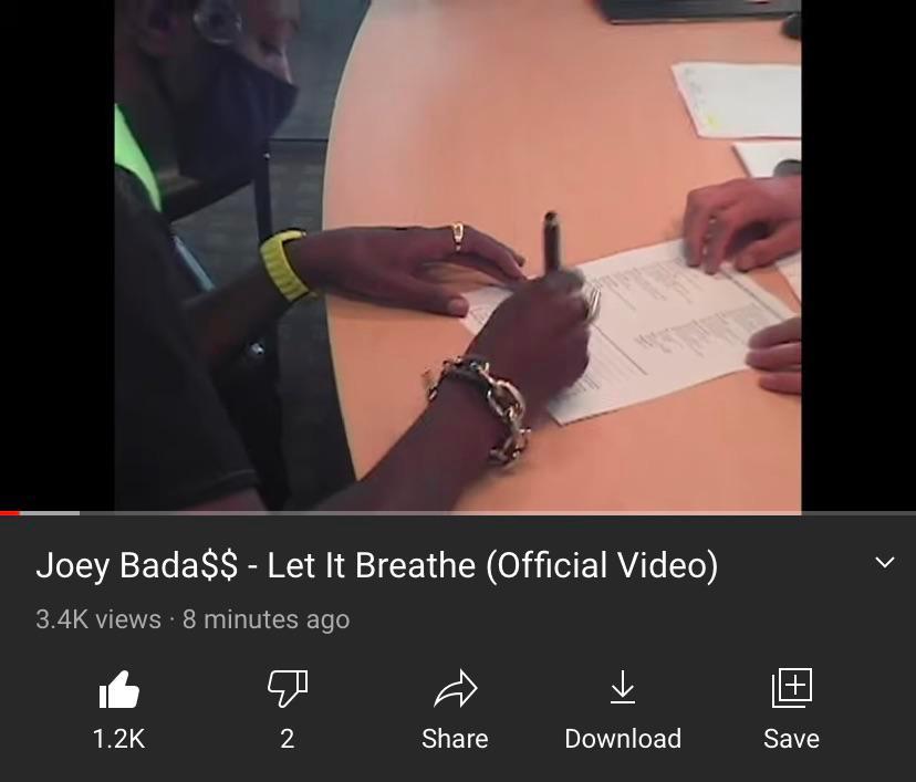 NEW JOEY BADA$ OUT NOW LETS GOOOO | Scrolller