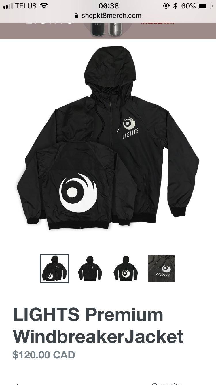 New merch- windbreaker jacket | Scrolller