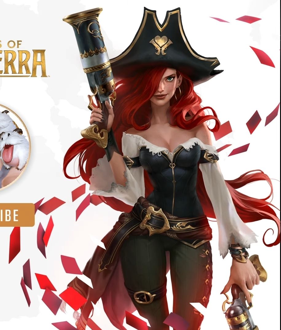 New Miss Fortune Artwork for LOR, loving her new top and crimson locks! 🤩🤩 | Scrolller