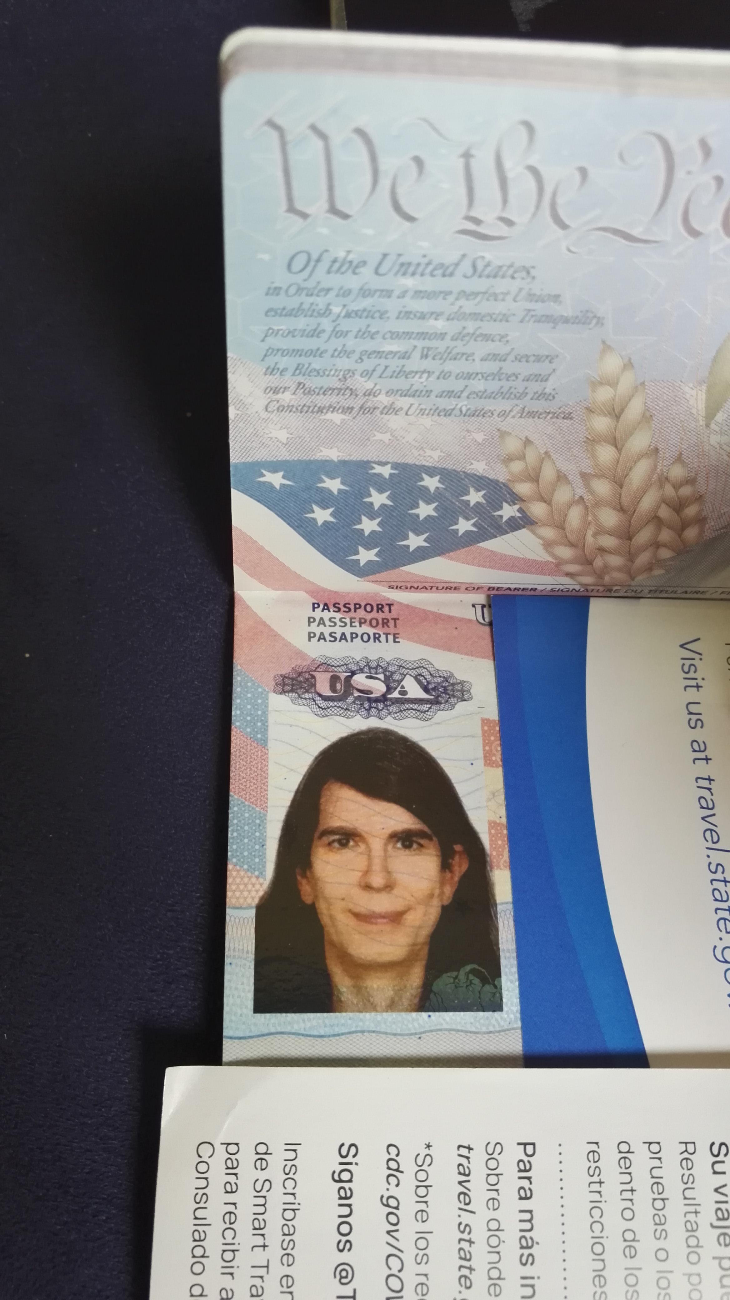 New passport! | Scrolller