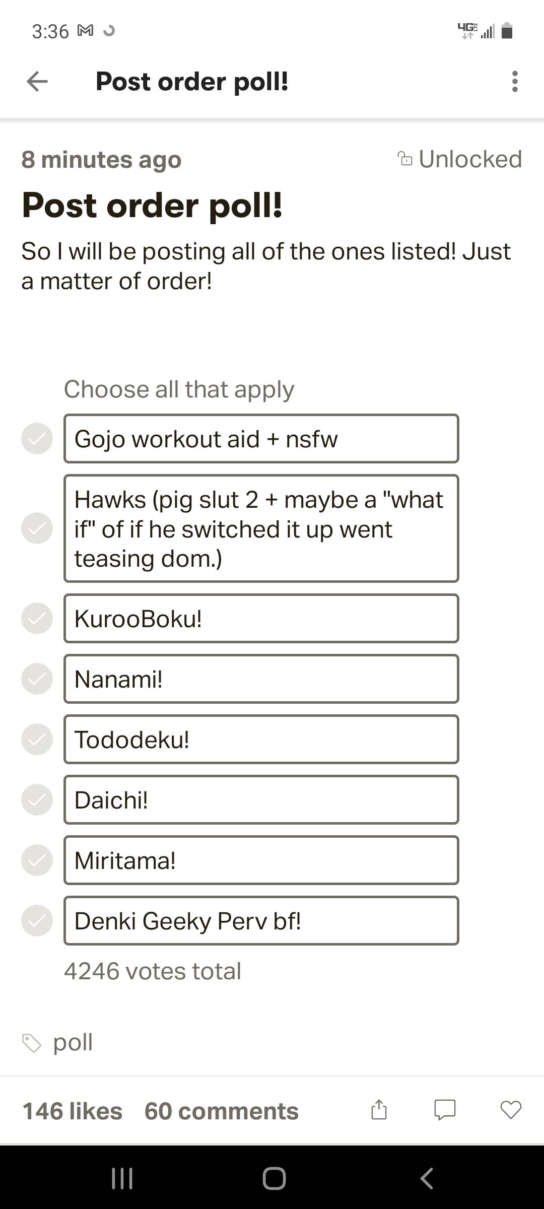 New Poll! | Scrolller