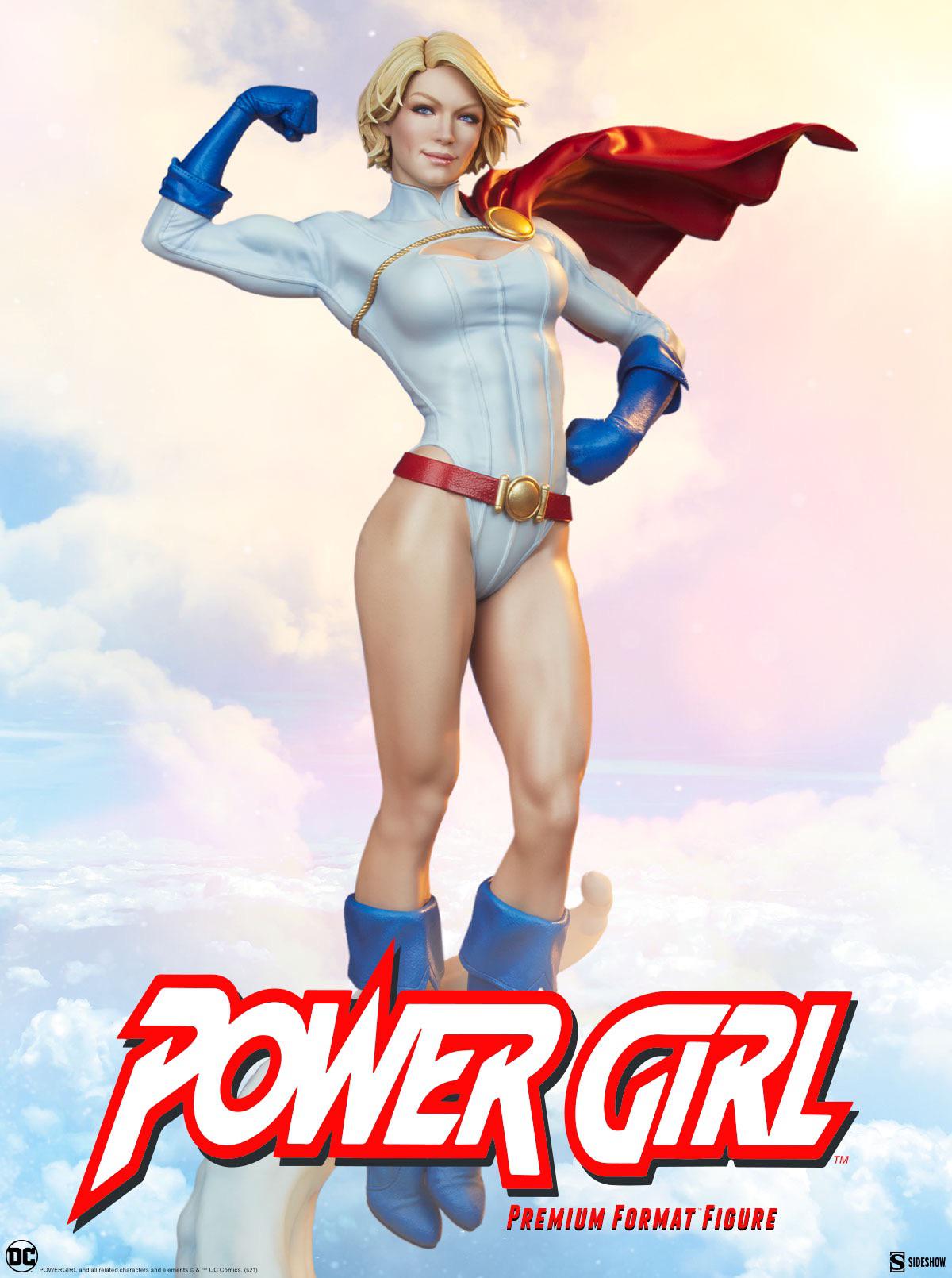 New Power Girl statue from premium format | Scrolller