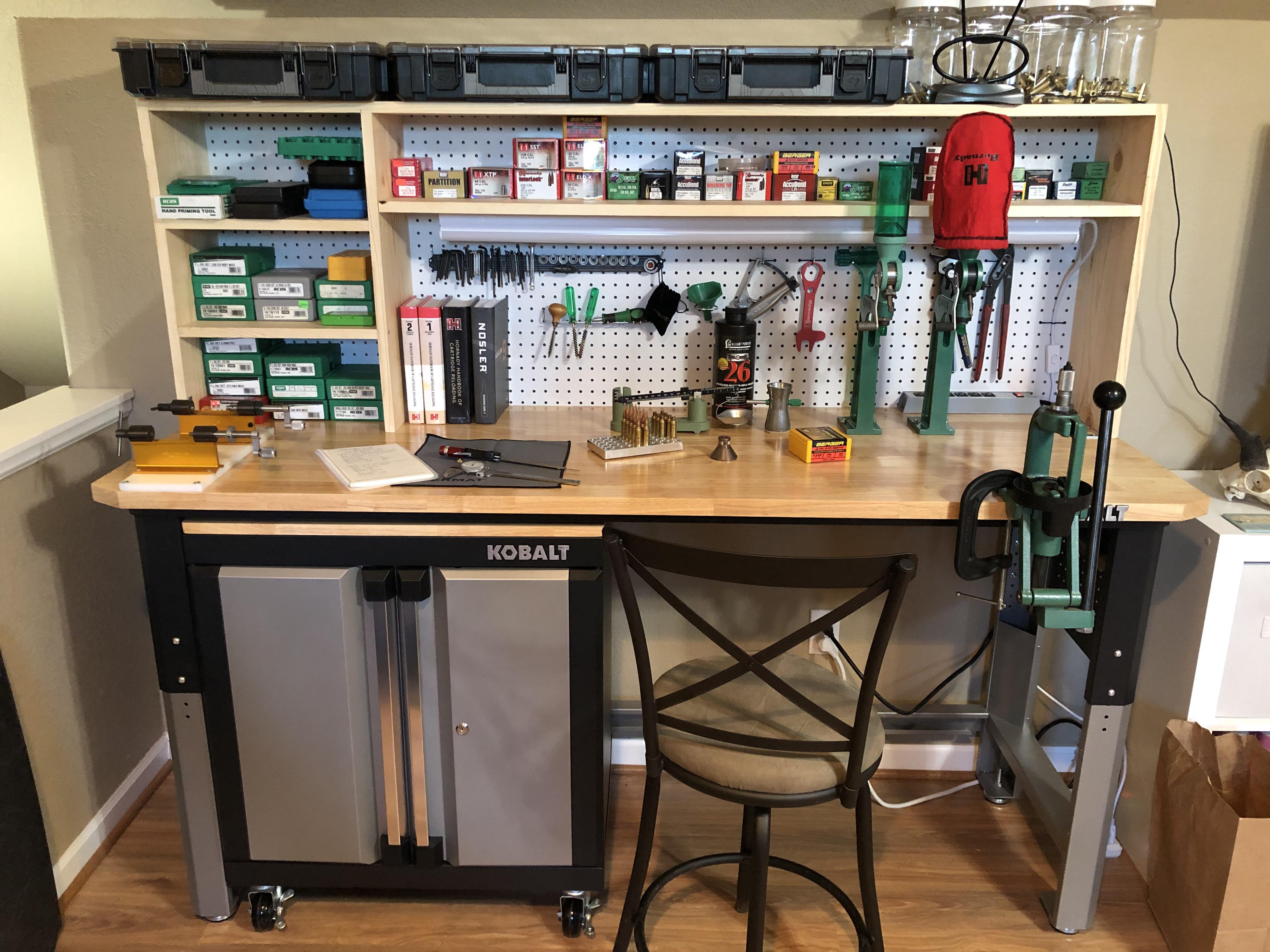 New reloading bench. | Scrolller