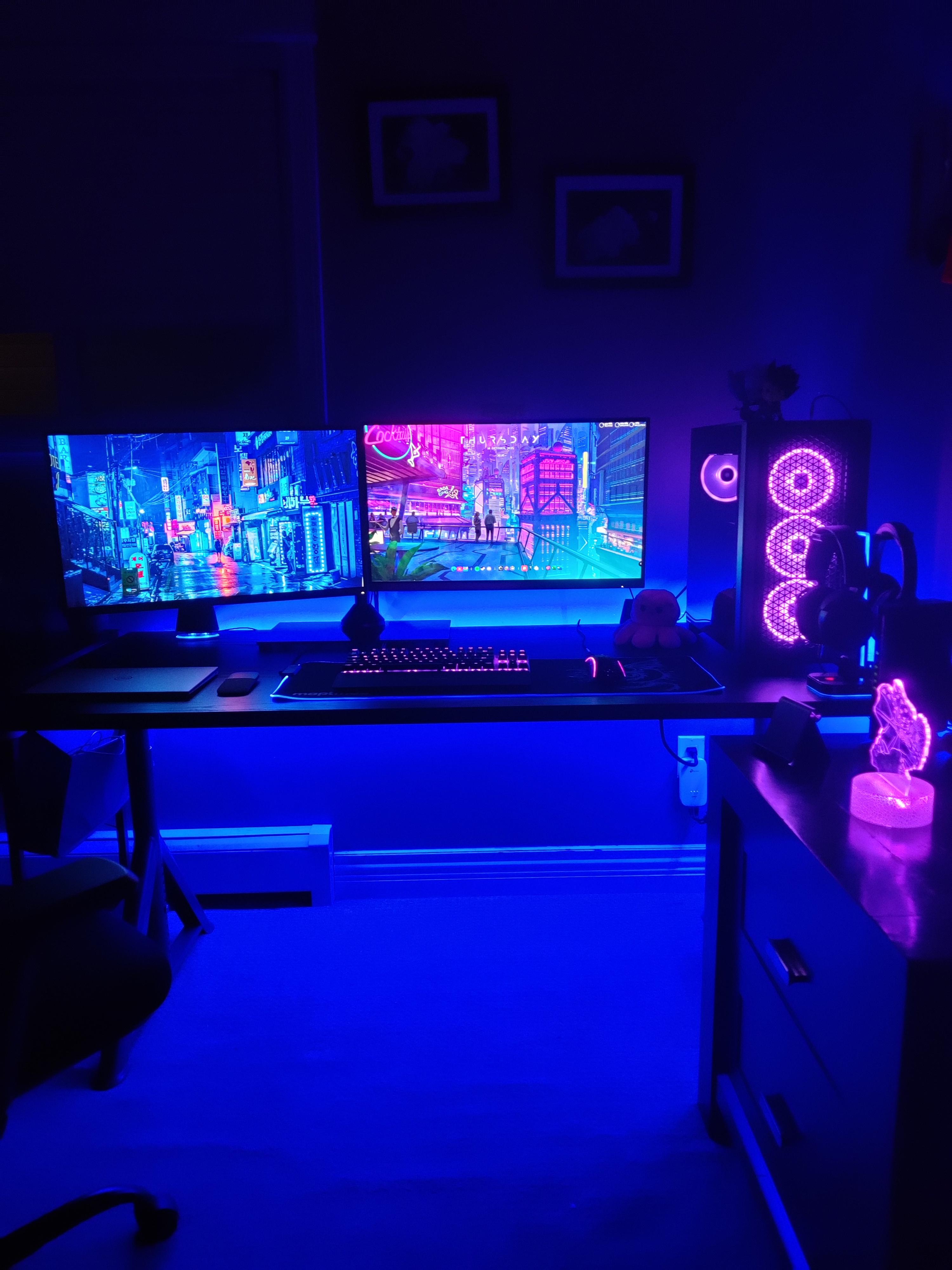 NEW Setup with improved wire management 😂 | Scrolller