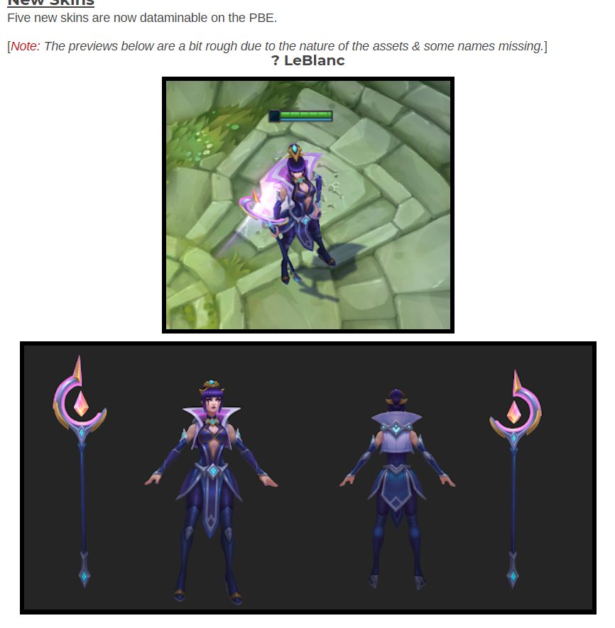 New Skin on PBE, Thoughts? | Scrolller