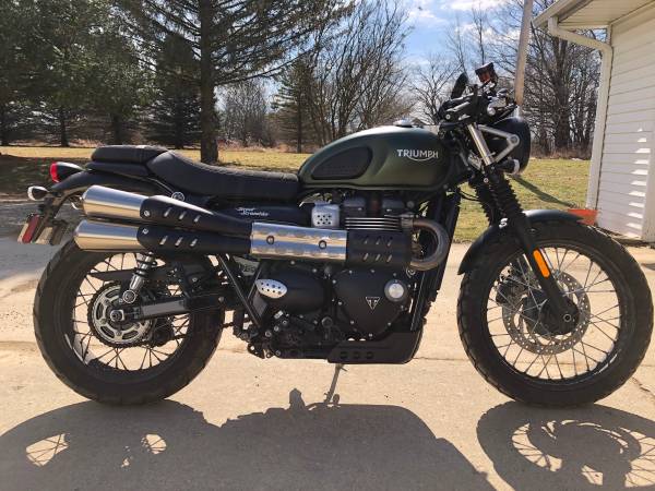 New-to-me (6k mi) Triumph Street Scrambler | Scrolller