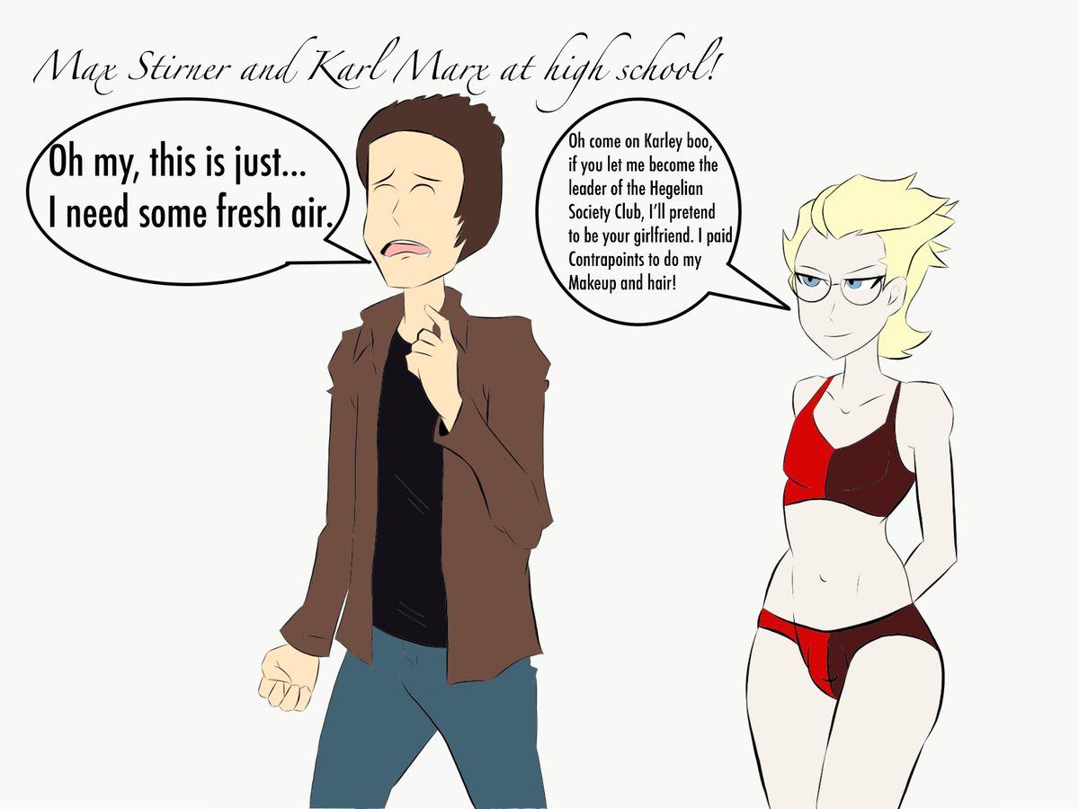 New Transition/Relationship Goals: Femme Stirner Seducing Marx | Scrolller