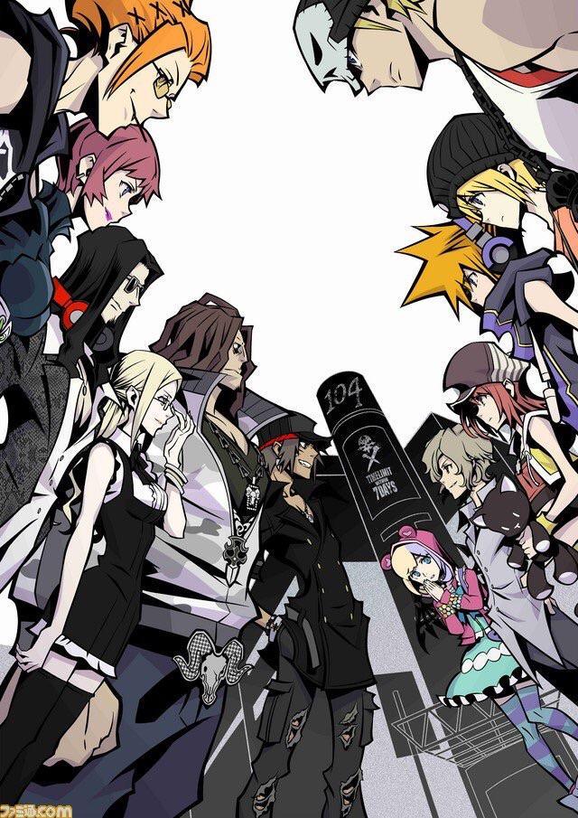New TWEWY Final Remix Key Visual by Gen Kobayashi | Scrolller