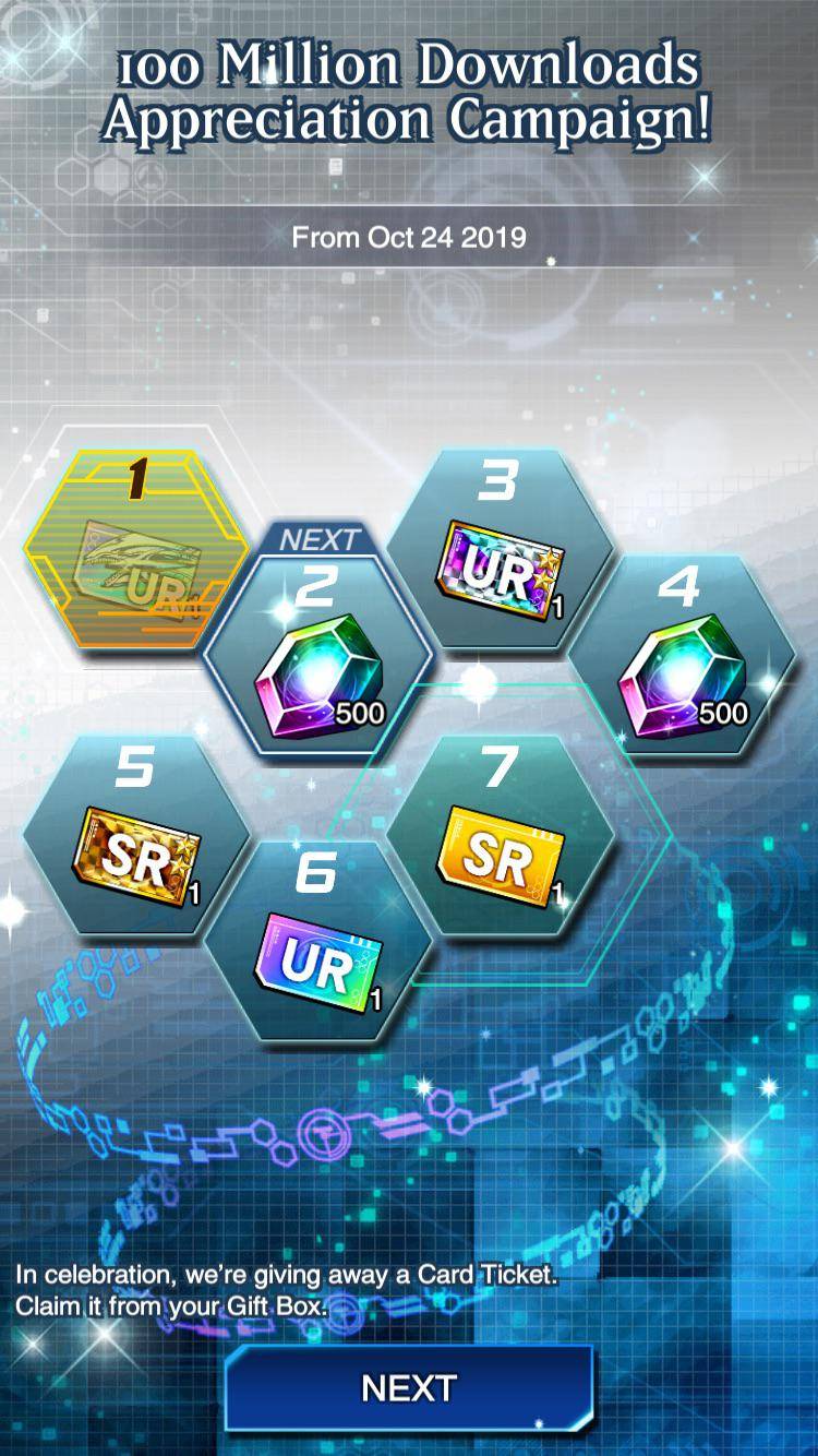 [News] 100 Million Downloads Appreciation Campaign! That’s a lot of gems :) | Scrolller