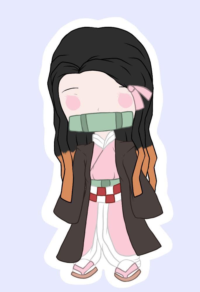 nezuko chibi :D | Scrolller