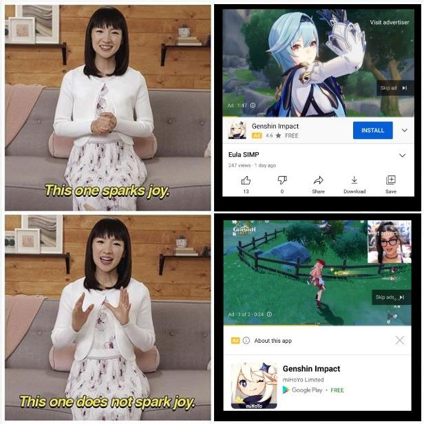 ngl sniperwolf genshin ads is kinda cringe | Scrolller