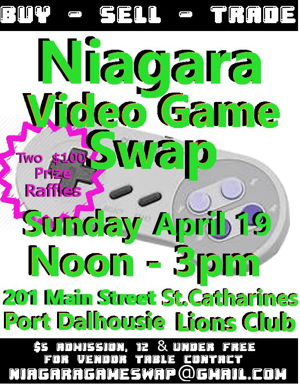 Niagara Video Game Swap | Scrolller
