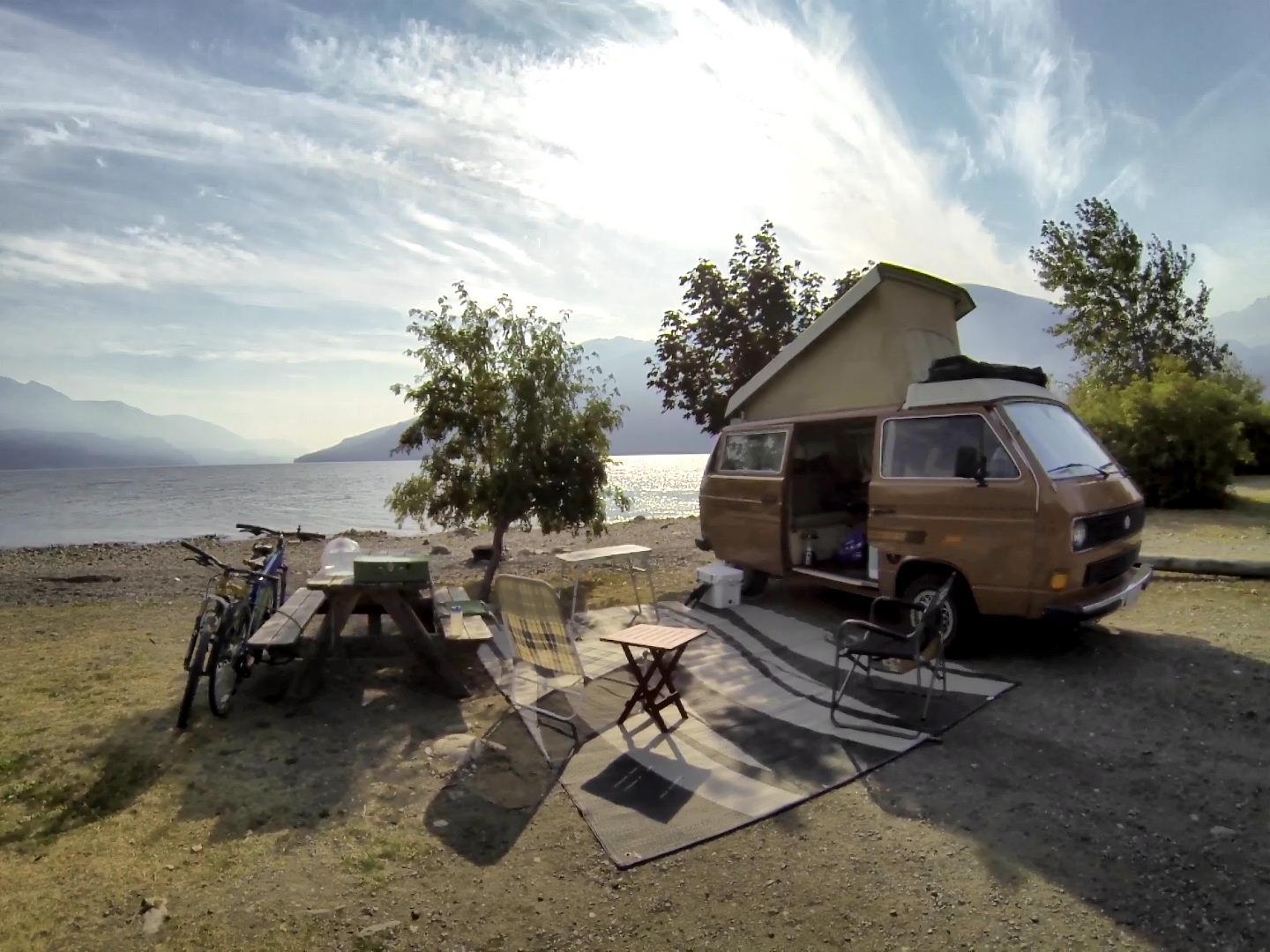 nice campsite in the Slocan valley | Scrolller