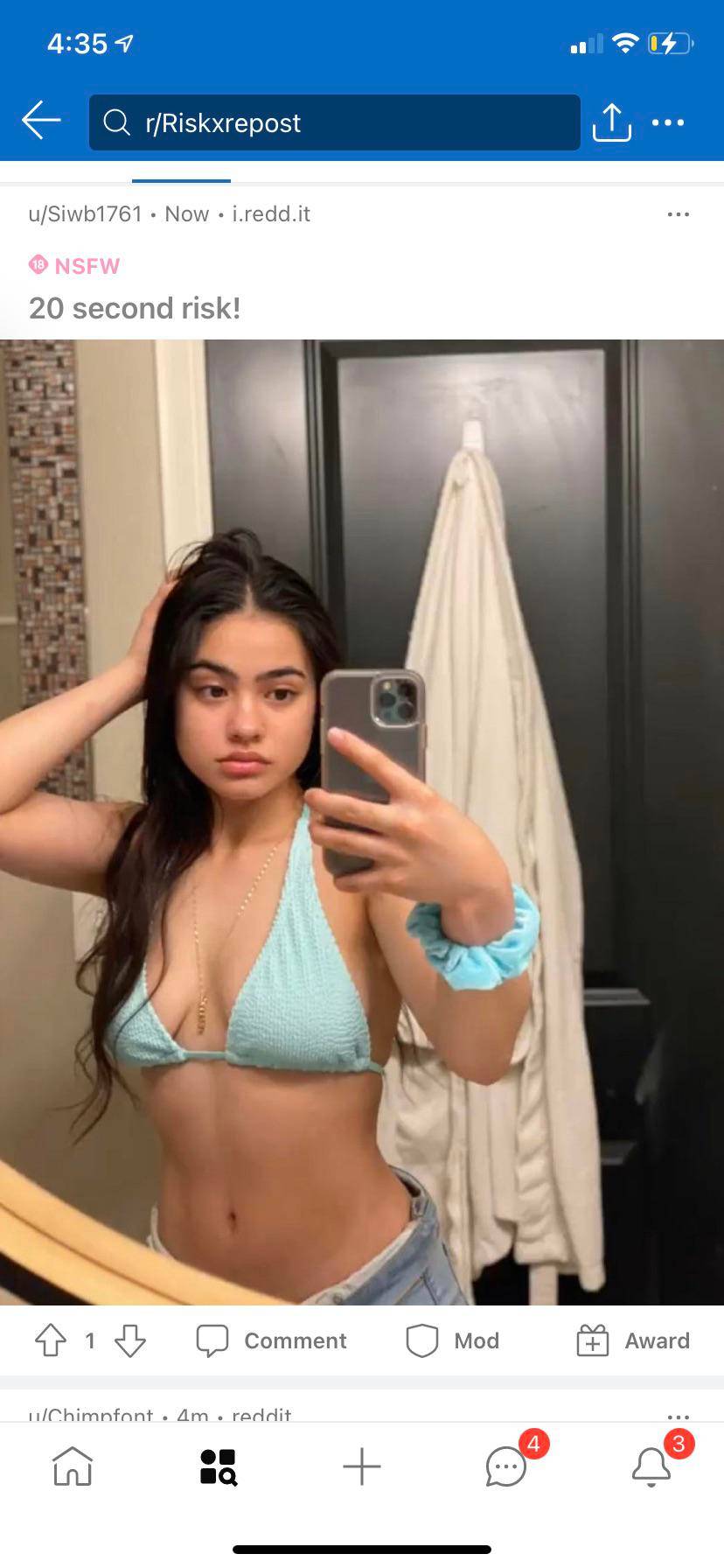 Nice nice.. r/riskxrepost enjoy this girl | Scrolller