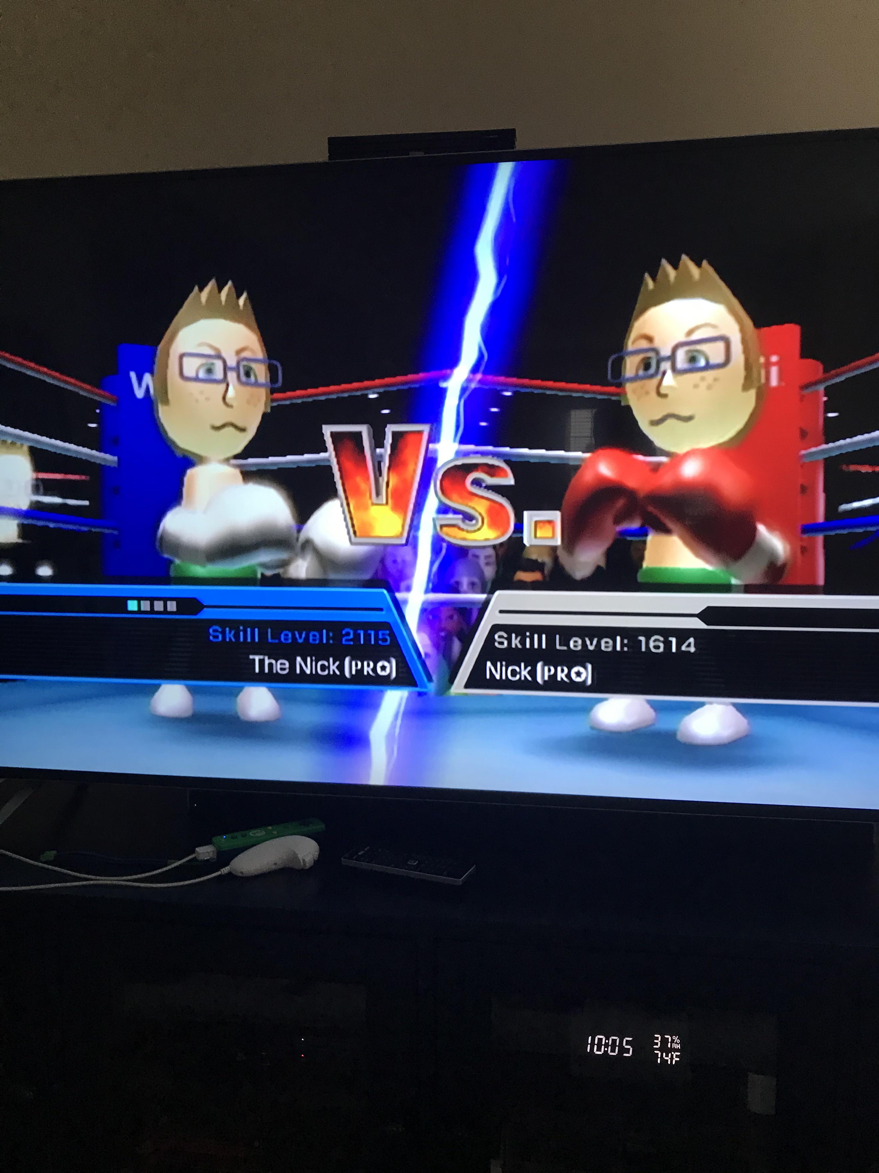 Nick vs. Nick action: boxing edition | Scrolller